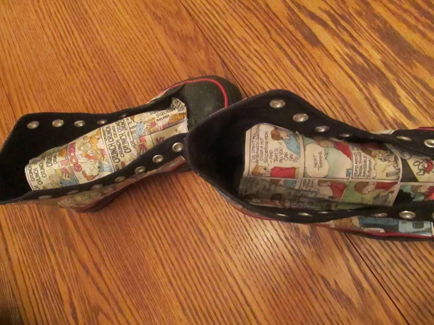 Comics Shoes: Hightops & Platform Clogs : 6 Steps (with Pictures ...