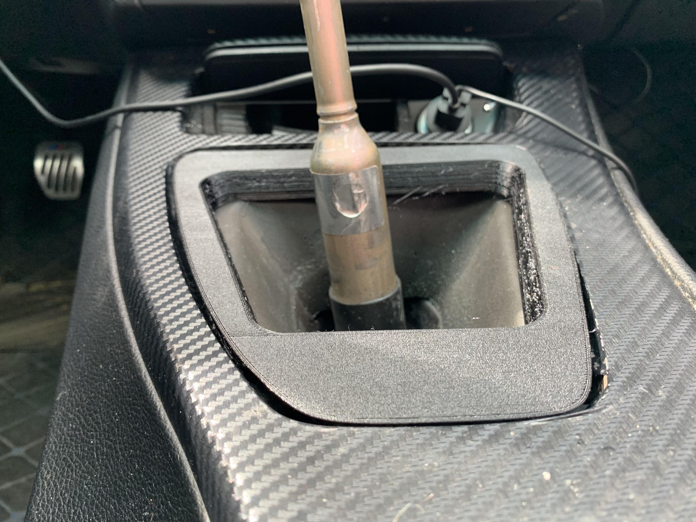 BMW Gated Shifter Cover (2007 335i) : 4 Steps - Instructables