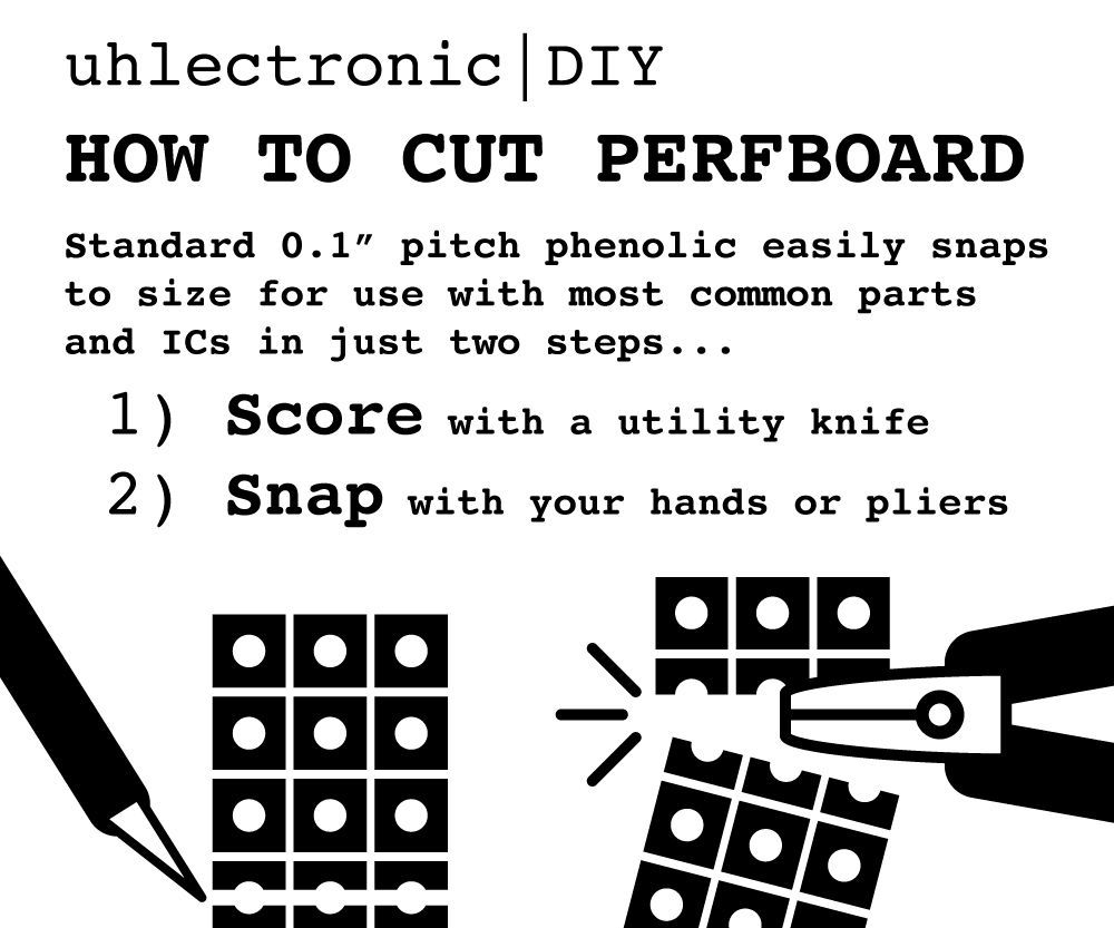 How to Cut PERFBOARD - Instructables