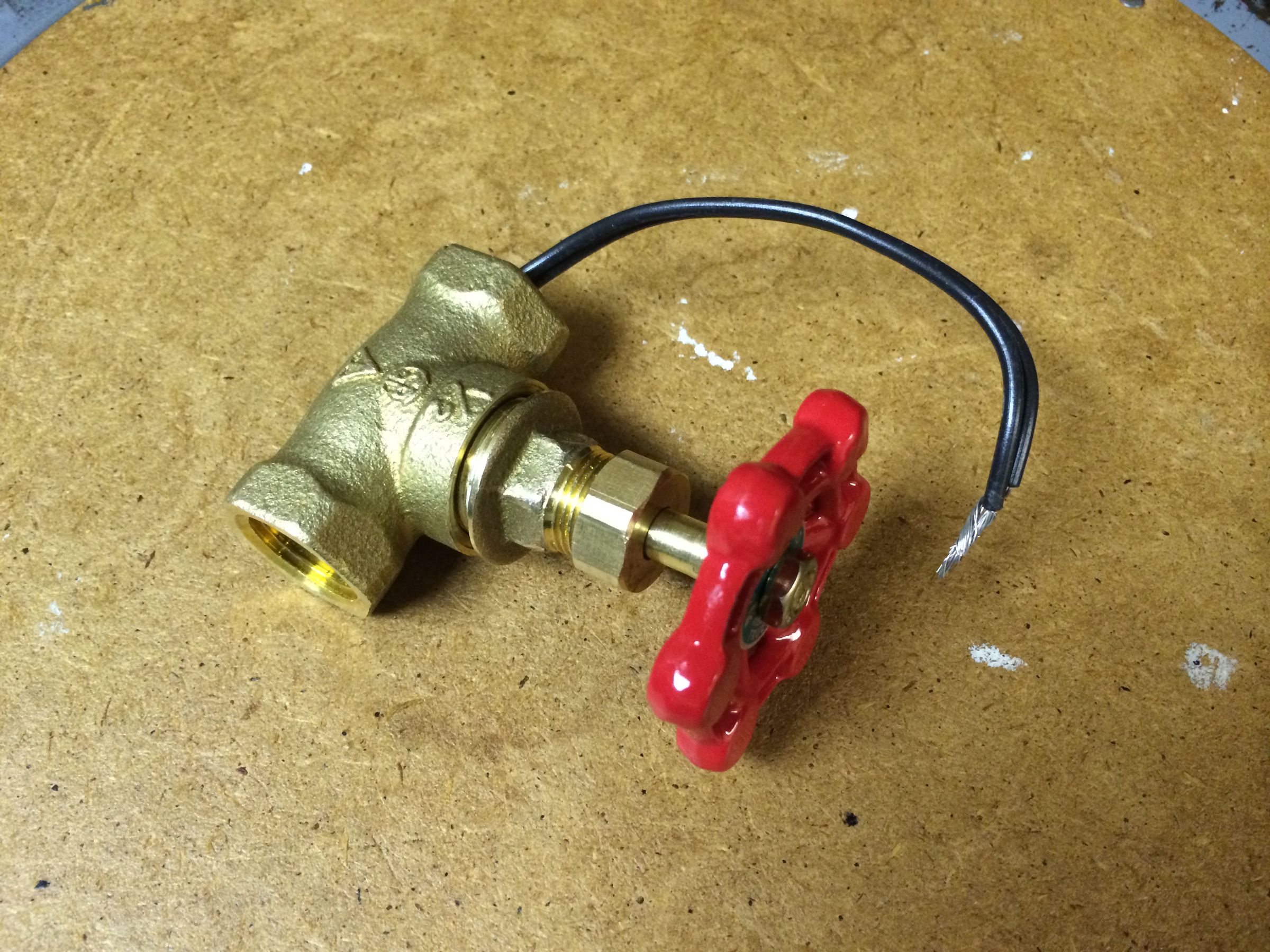 Water Valve Light Switch for a Pipe Lamp : 9 Steps (with Pictures ...