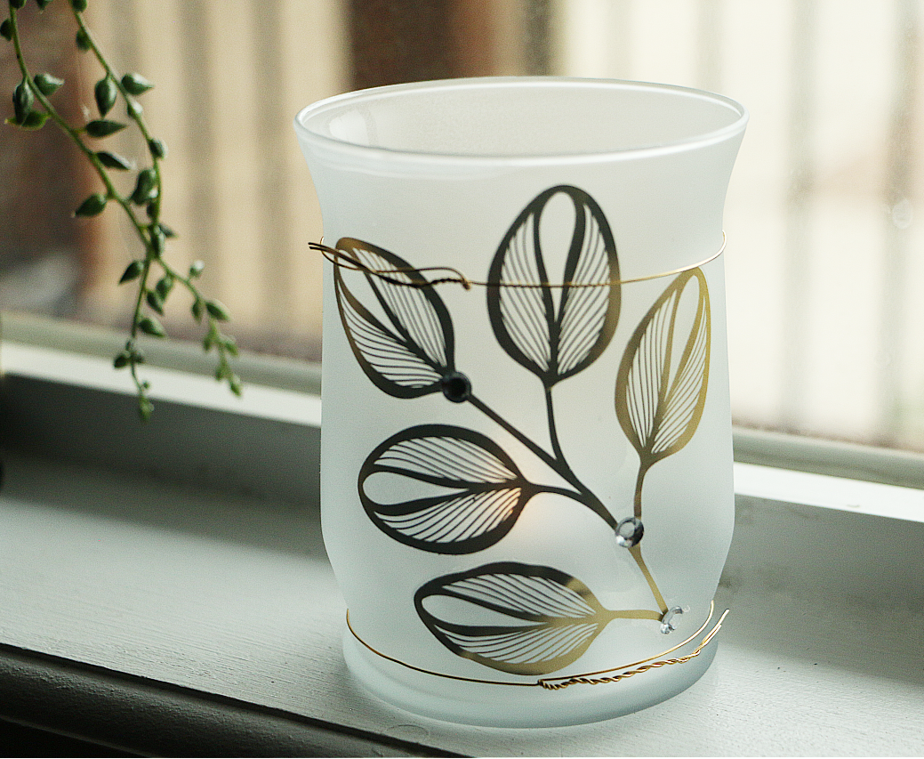 Simple DIY Glass Candle Holder Design : 5 Steps - Instructables