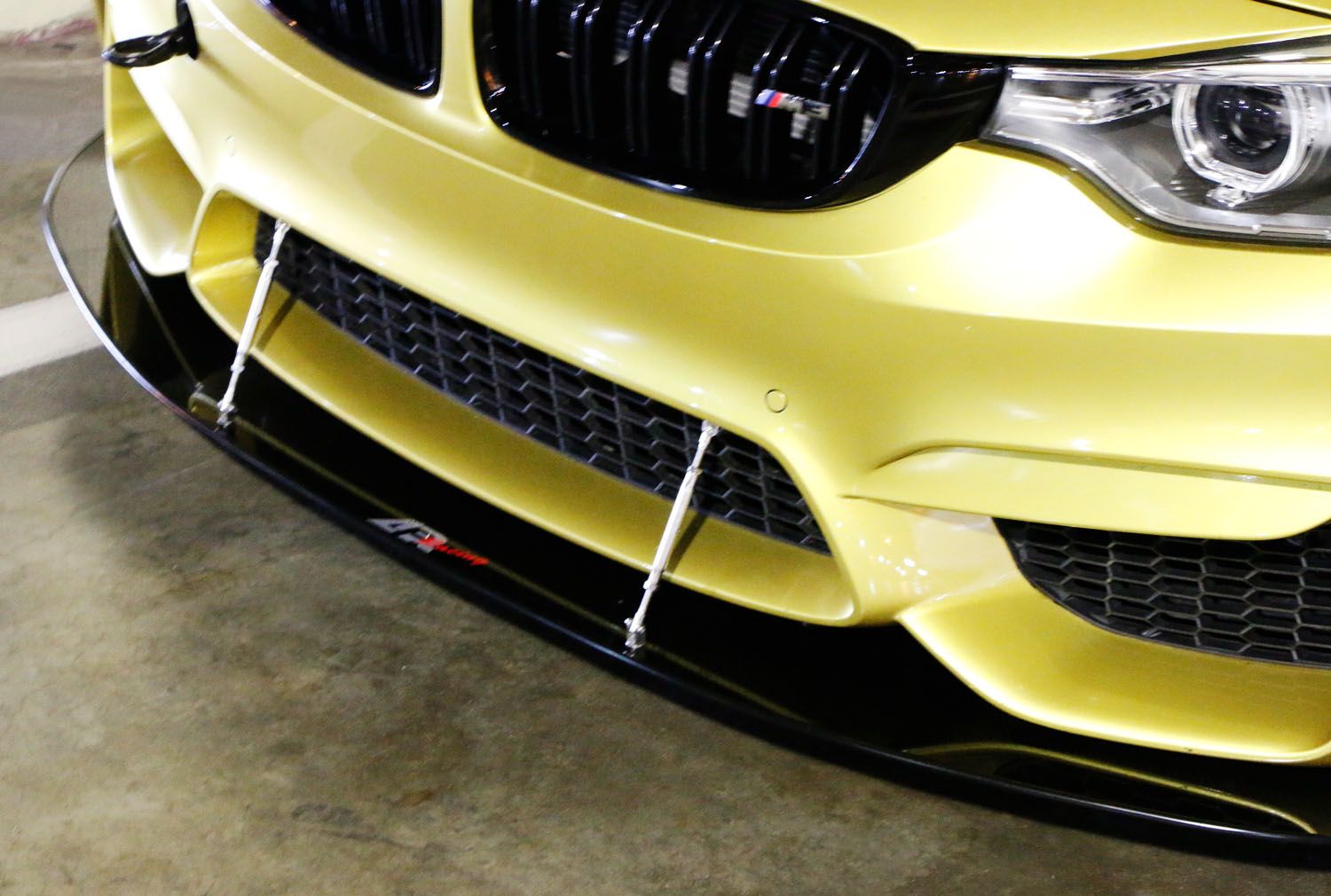How to Install Front Bumper Lip Strut Rod Support Bars : 5 Steps ...