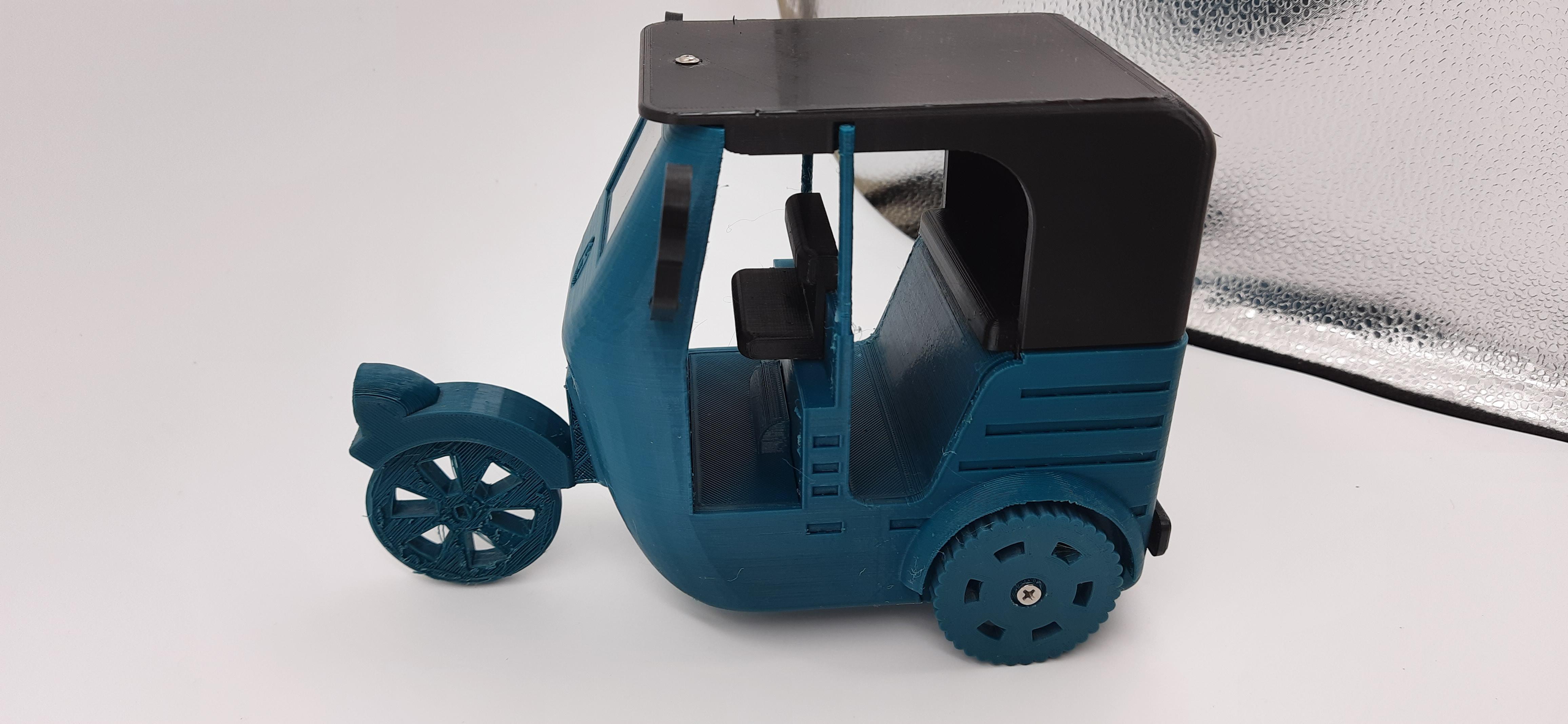 Wireless Auto Rickshaw : 22 Steps (with Pictures) - Instructables