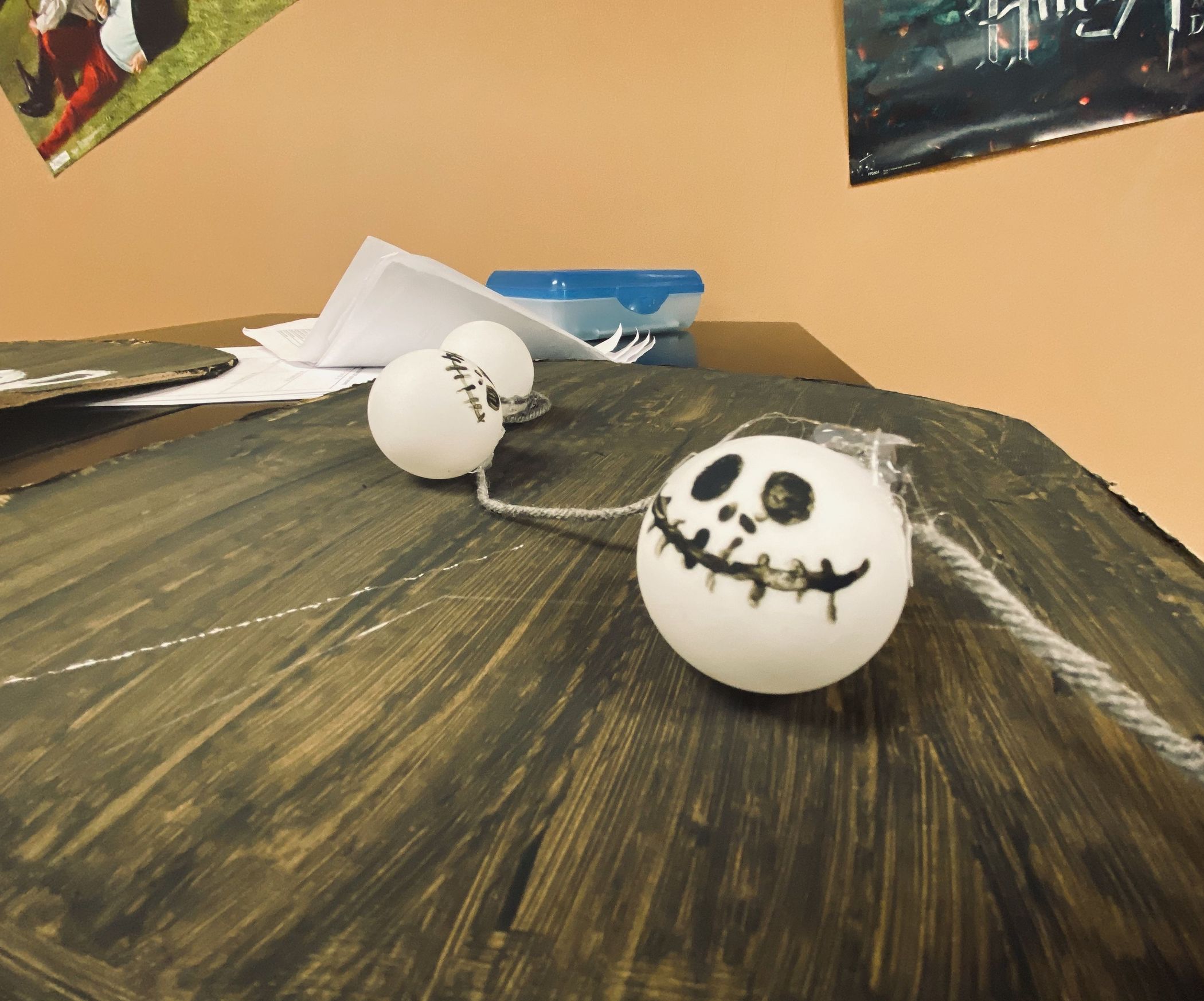 Jack Skellington Ping Pong Streamer - Instructables