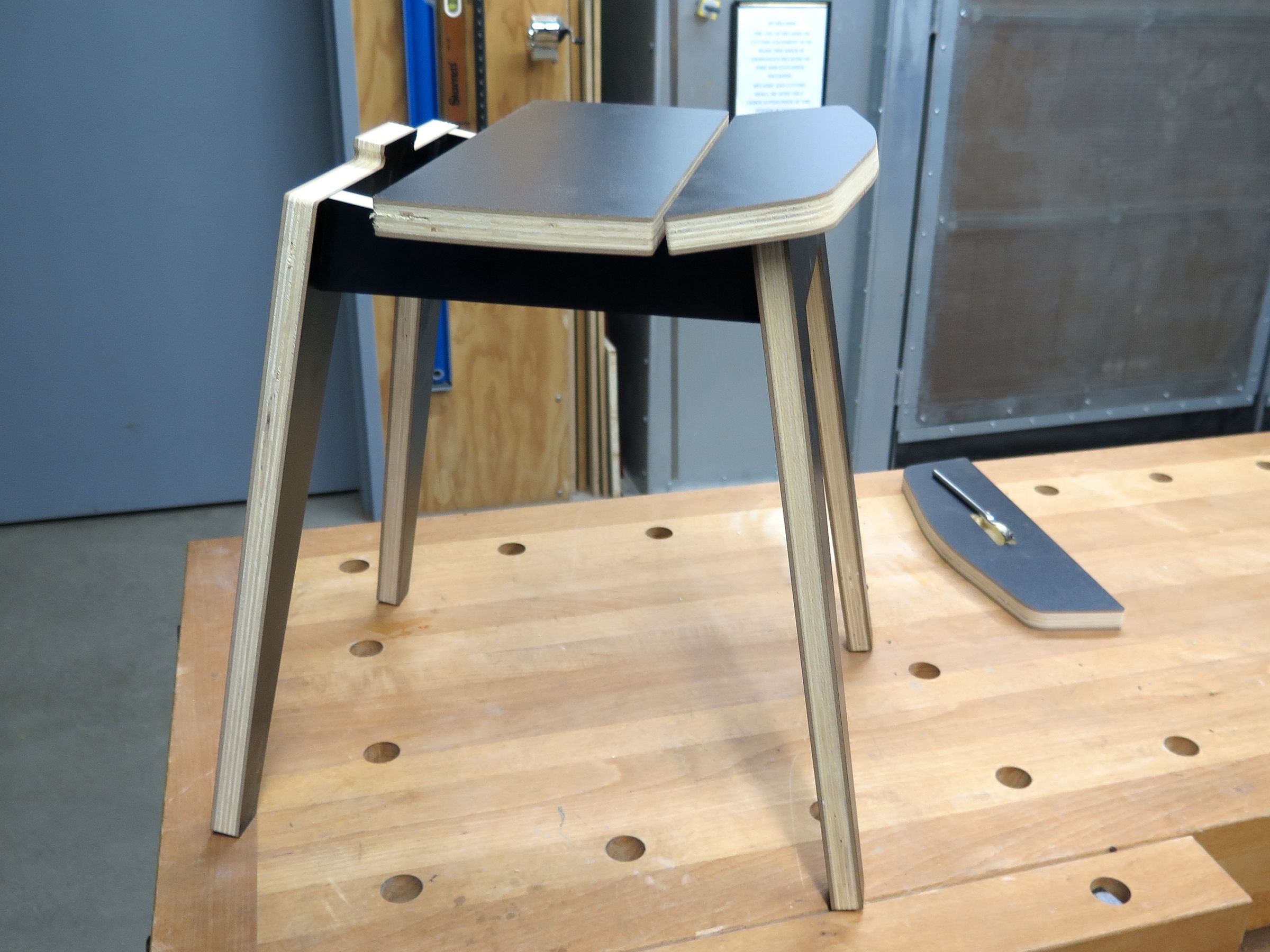P9S - Stool Made With CNC Router : 13 Steps - Instructables
