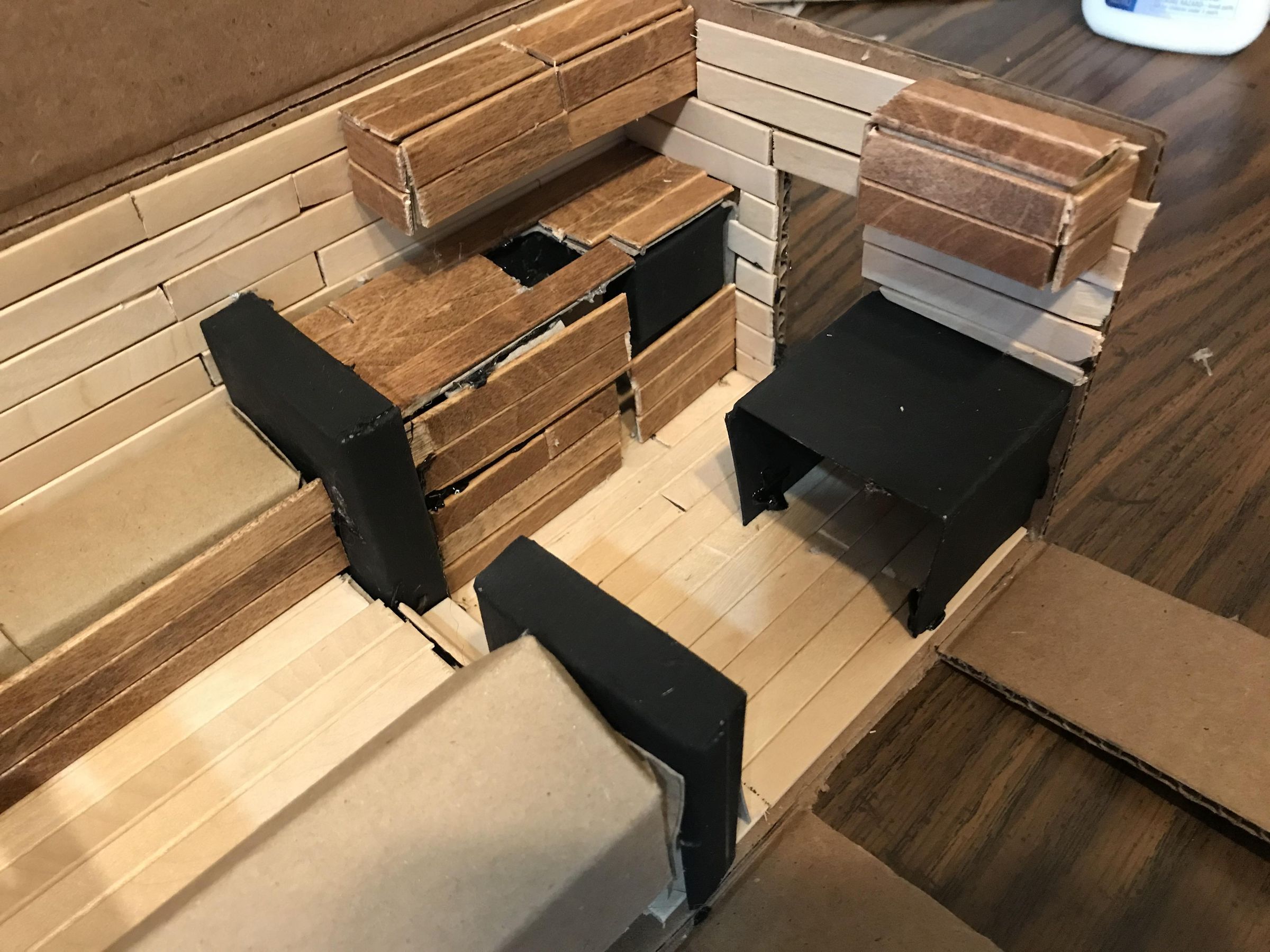 Van Life (or Tiny House) Model: Cardboard-Aided Design : 6 Steps ...