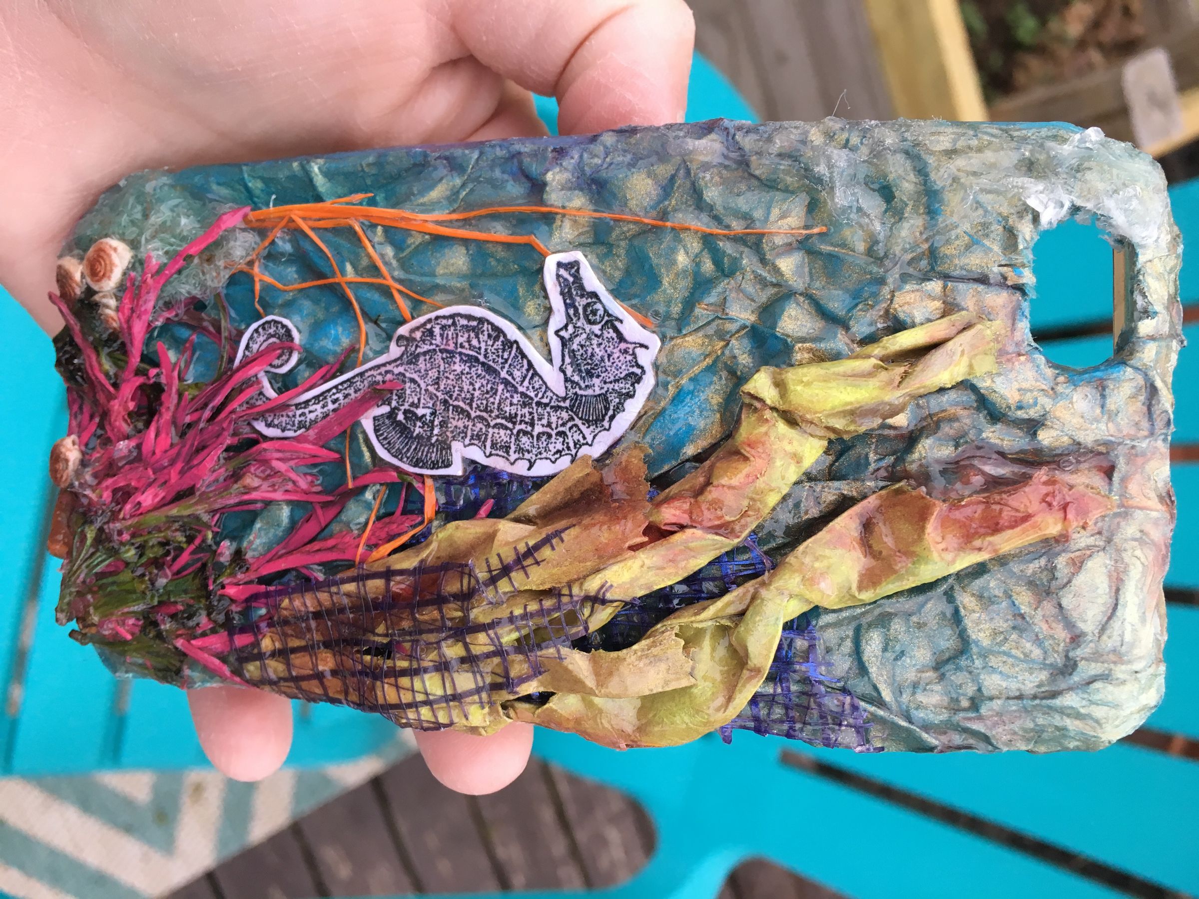 Oceanic Phone Case Made From Trash : 11 Steps (with Pictures ...