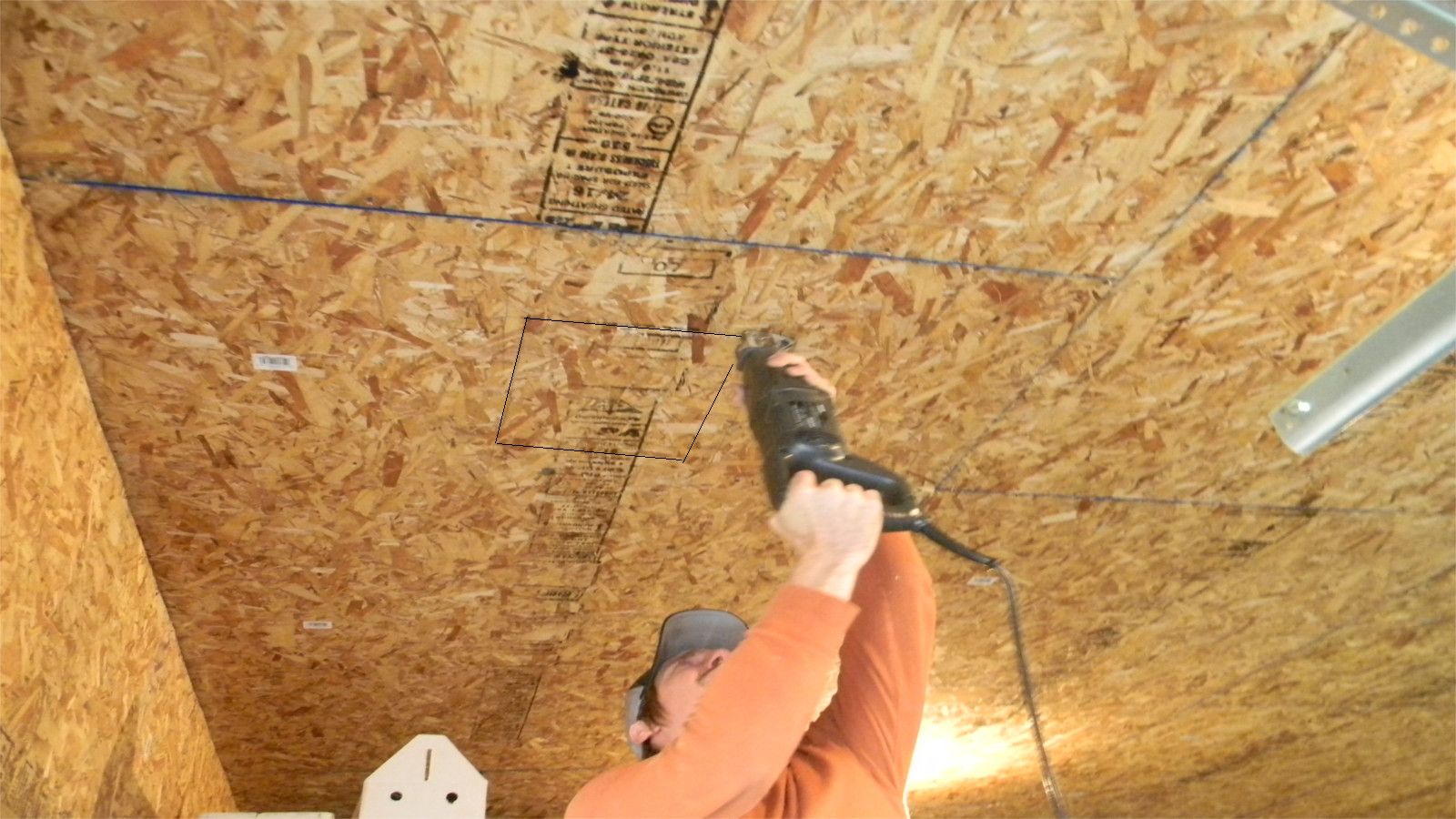 Chimney Pipe Installation for Wood Stove Through a Flat Ceiling : 8 ...