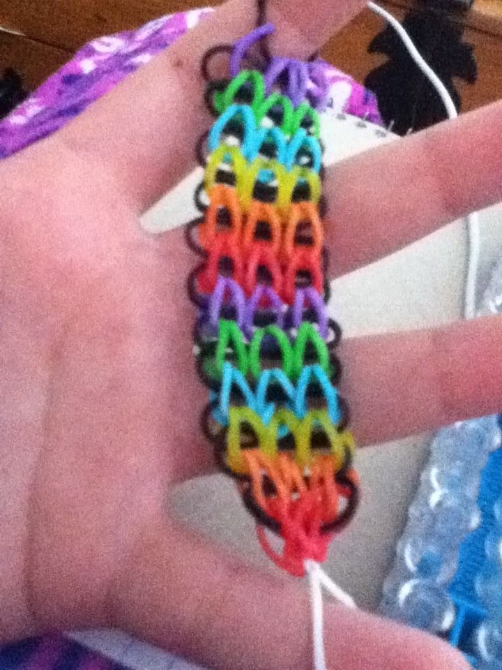 Rainbow Loom Triple Link
