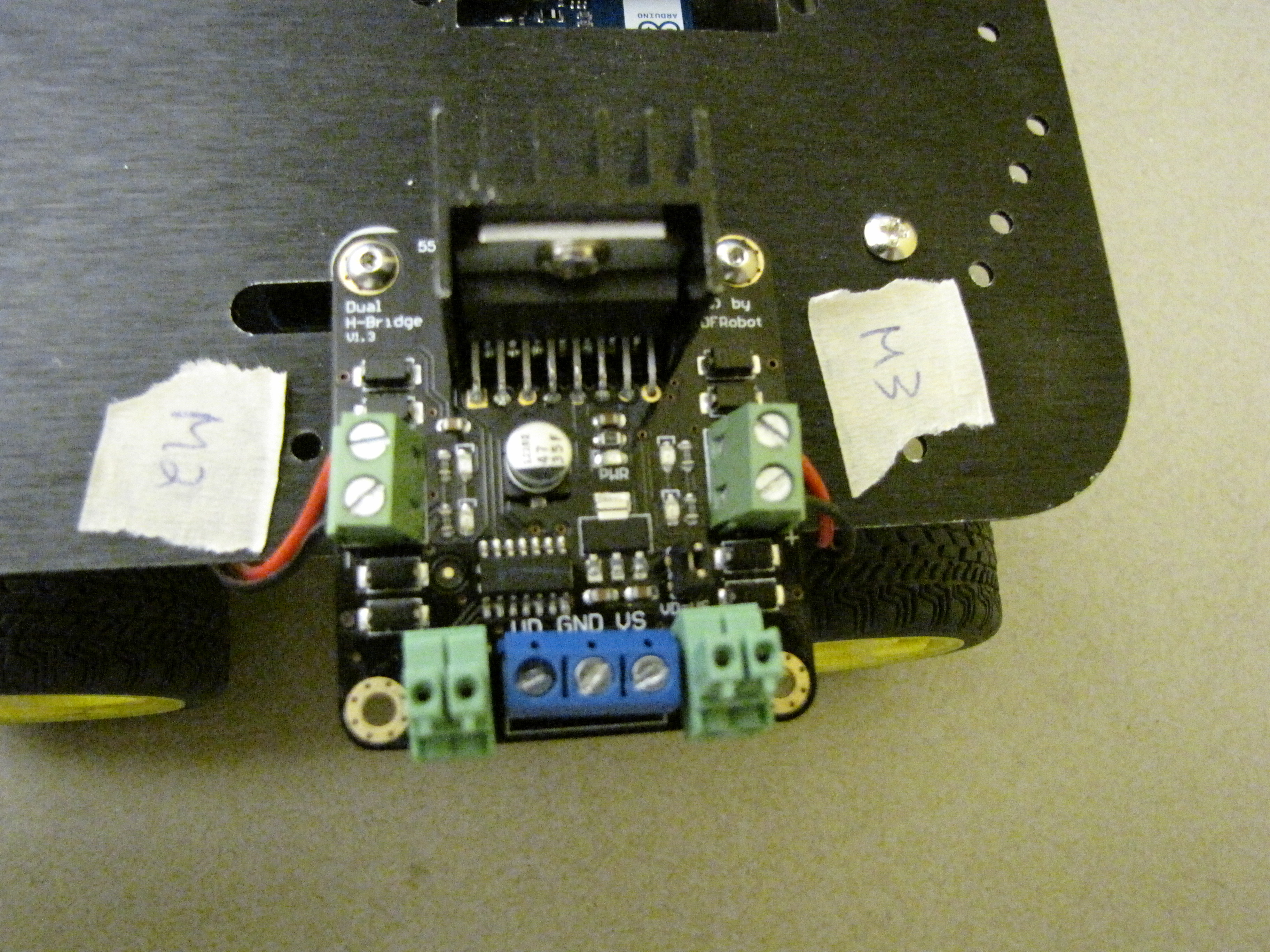 Robot Driven by PS3 Controller Through Arduino and Wifi Shield : 16 ...