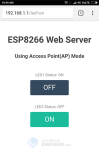 Get Started: ESP8266 NodeMCU Web Server With Arduino IDE : 8 Steps ...
