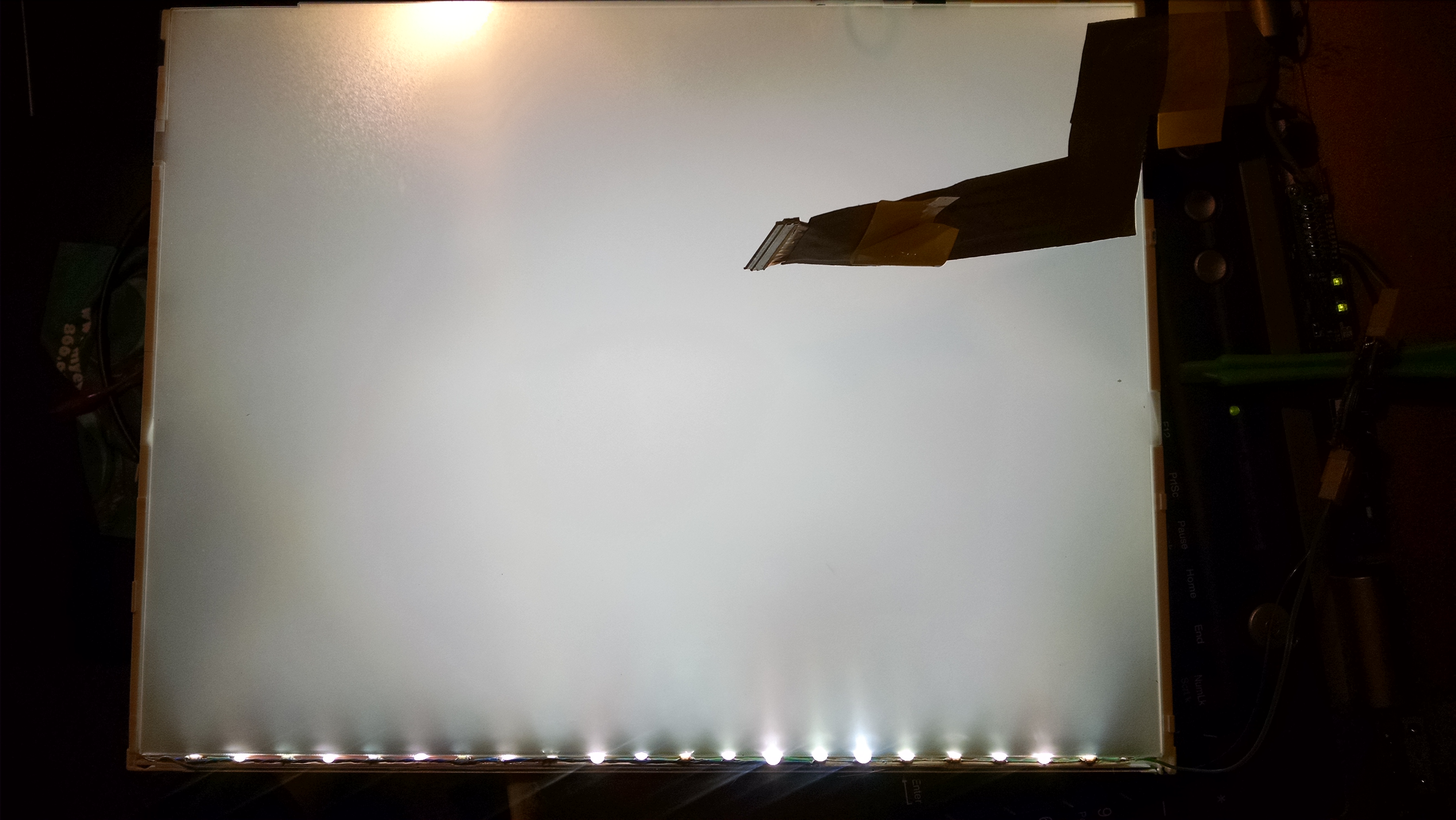 LCD Screen Back Light Replacement With LEDs : 14 Steps - Instructables