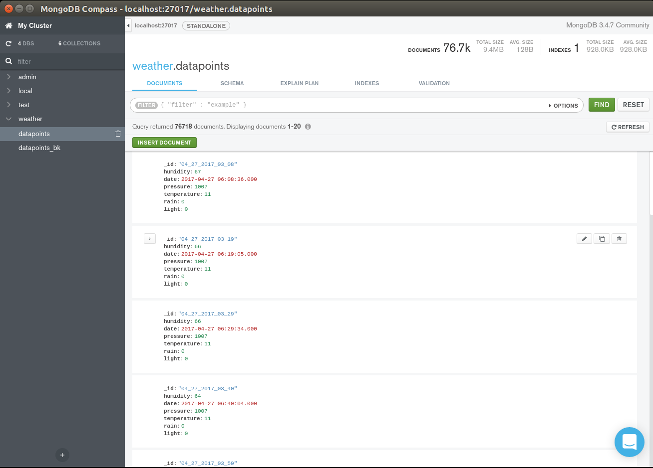 DYI Rain Prediction Using Arduino, Python and Keras : 7 Steps ...