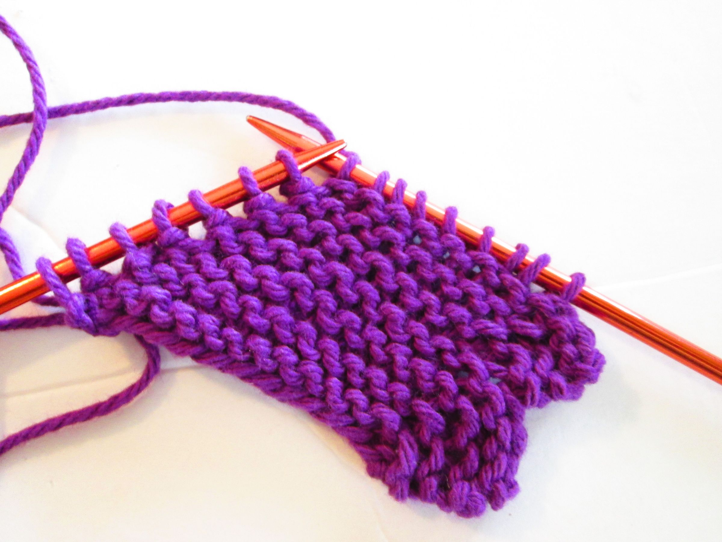 Knit a Round Purple Dish Cloth : 17 Steps (with Pictures) - Instructables