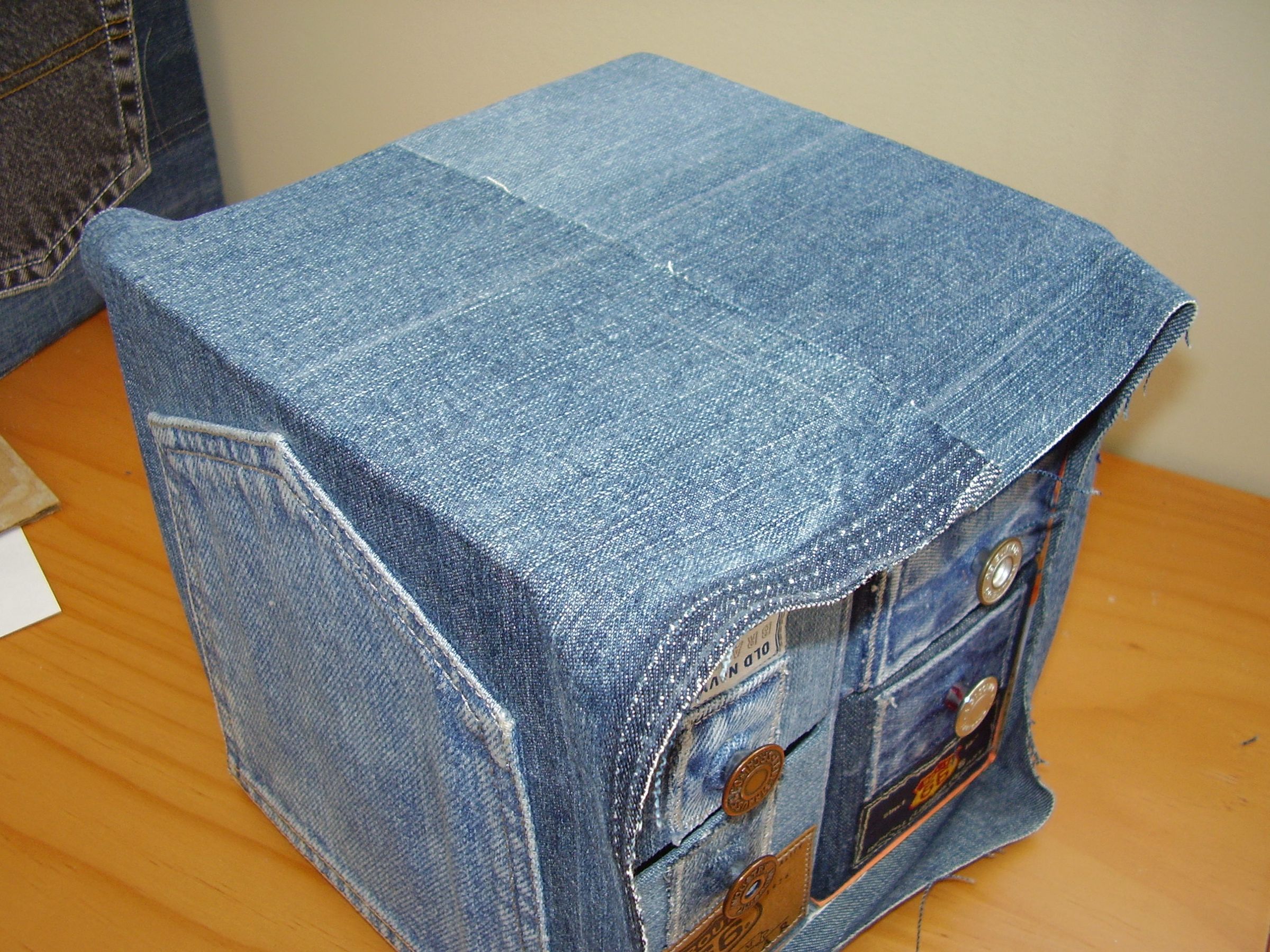 Cardboard + Denim Drawer : 11 Steps (with Pictures) - Instructables