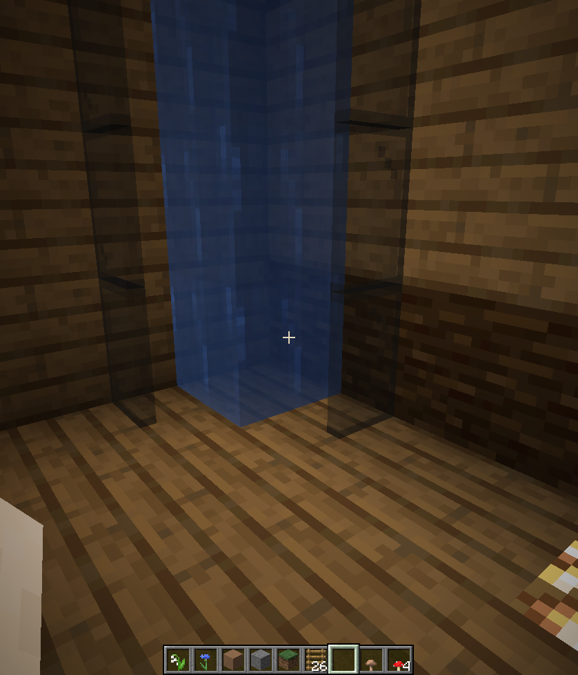 How to Make a Simple Shower in Minecraft : 6 Steps - Instructables
