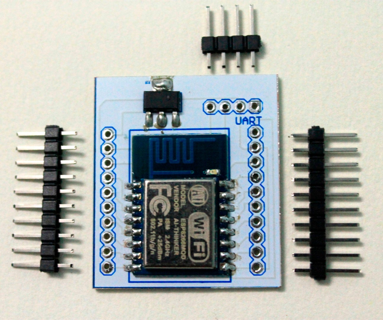 Getting Started With The Daflabs Esp8266 Esp 12 Breakout Board 3 Steps Instructables