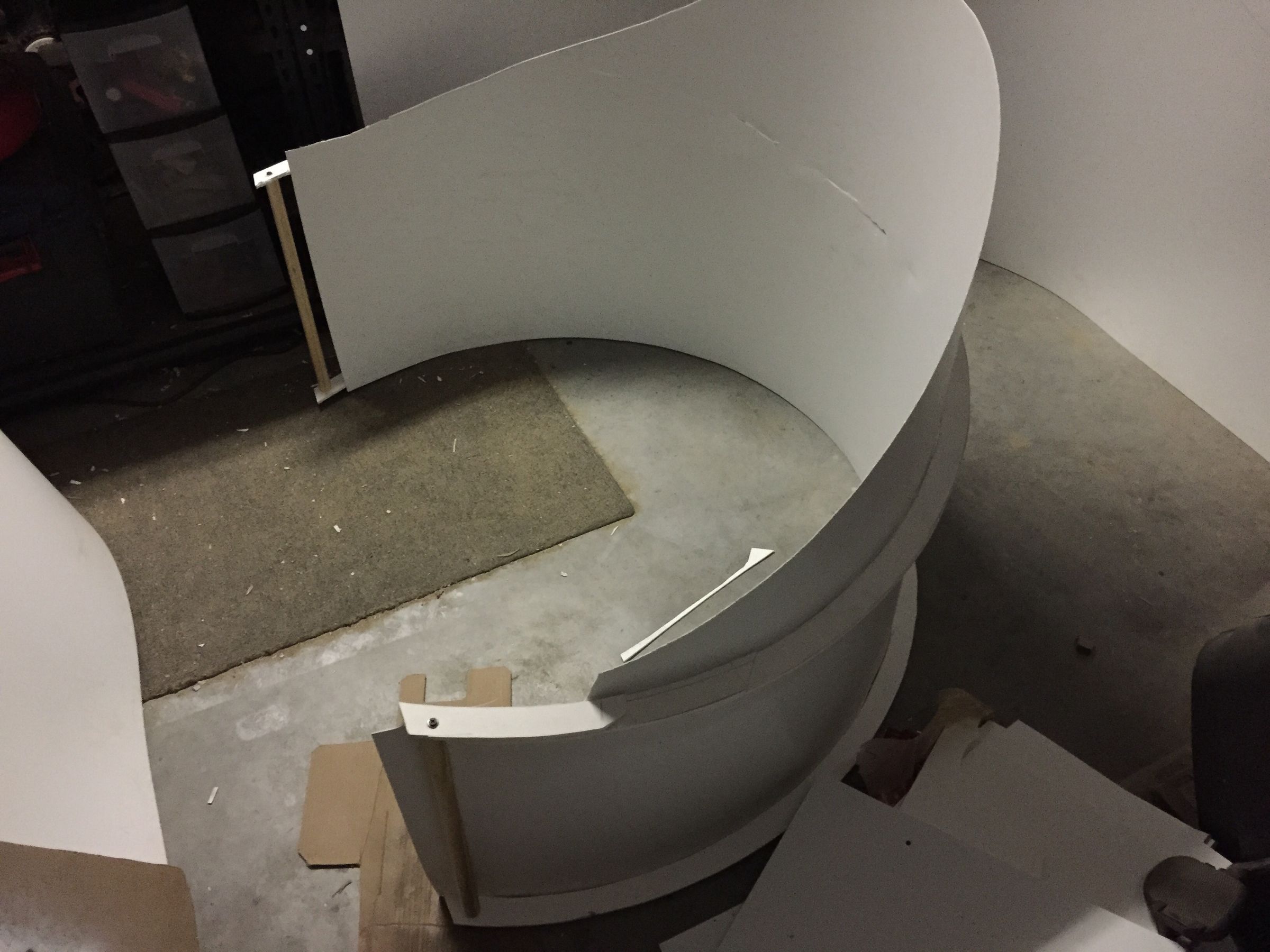 DIY Star Wars Millennium Falcon Cockpit Playhouse : 17 Steps (with ...