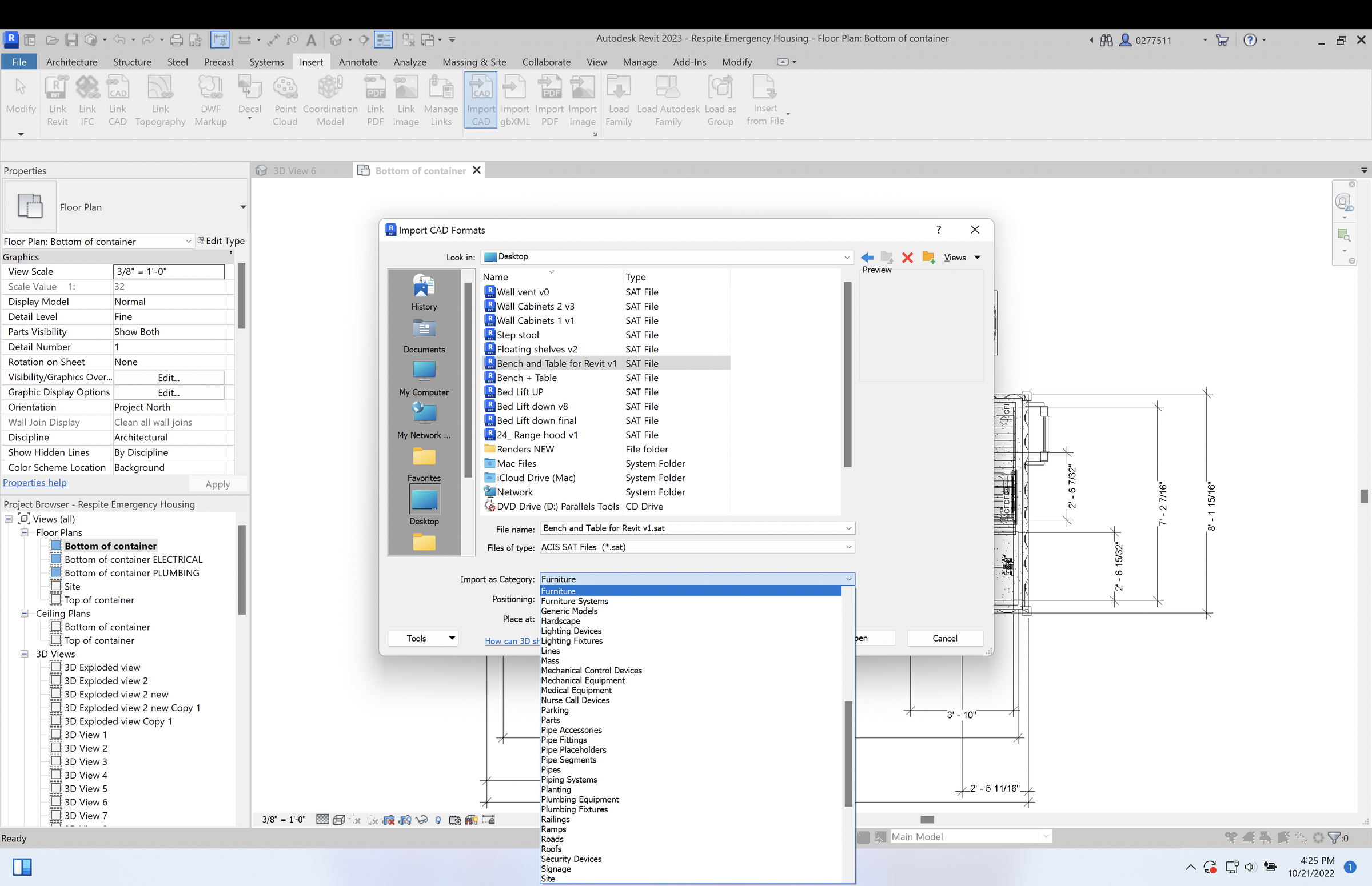 How to Make Furniture for Revit Using Fusion 360 : 4 Steps - Instructables