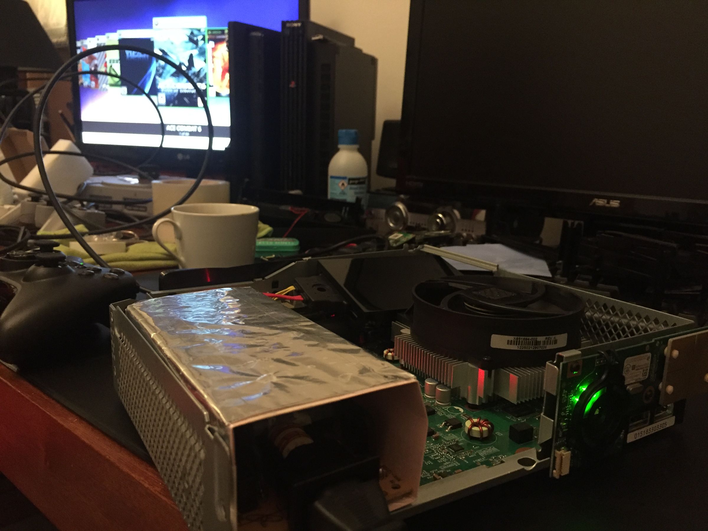 Xbox 360 Slim Internal Power Supply Psu : 5 Steps - Instructables