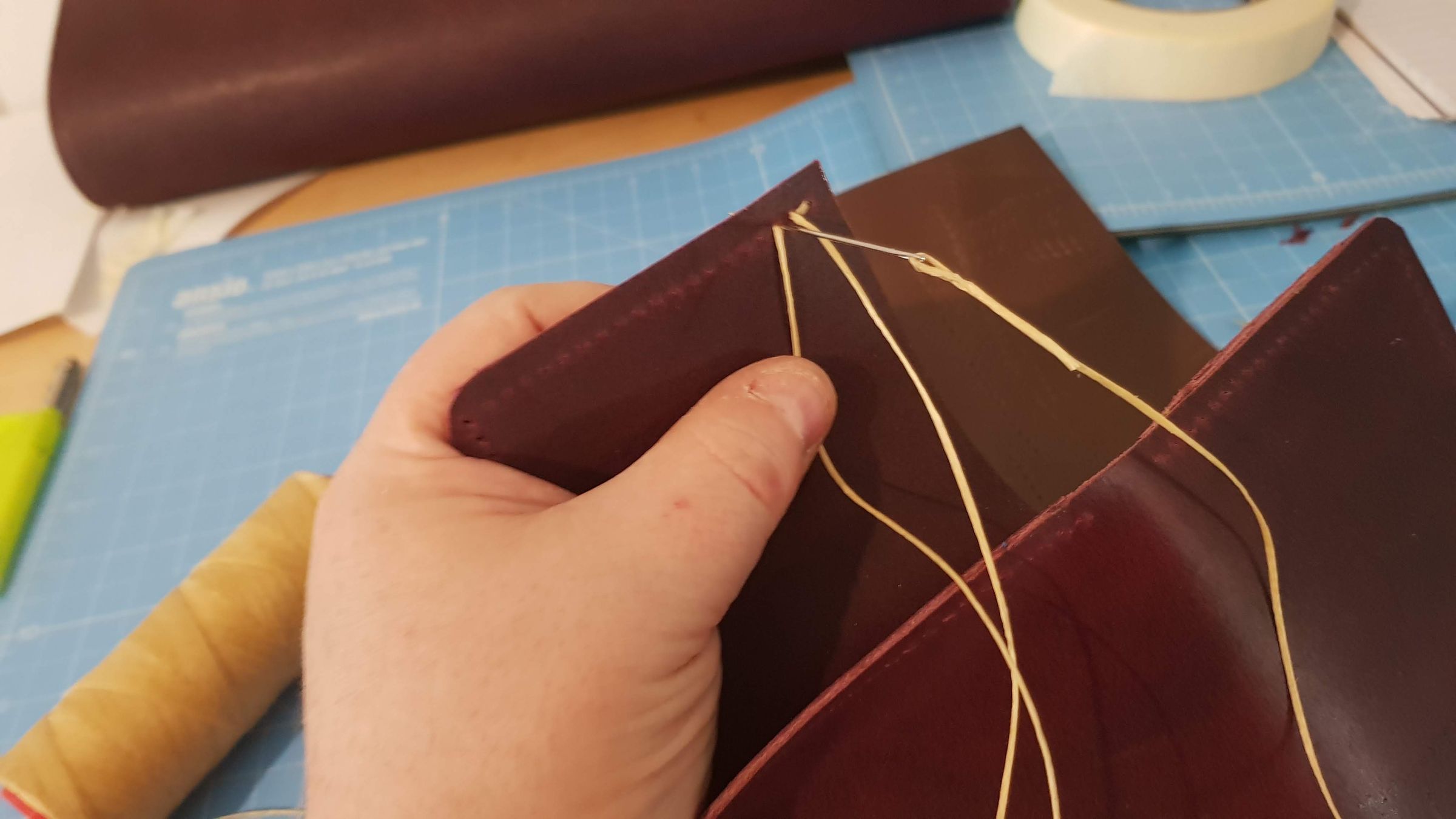 Funky Leather Wallet (includes Pattern) : 6 Steps (with Pictures ...