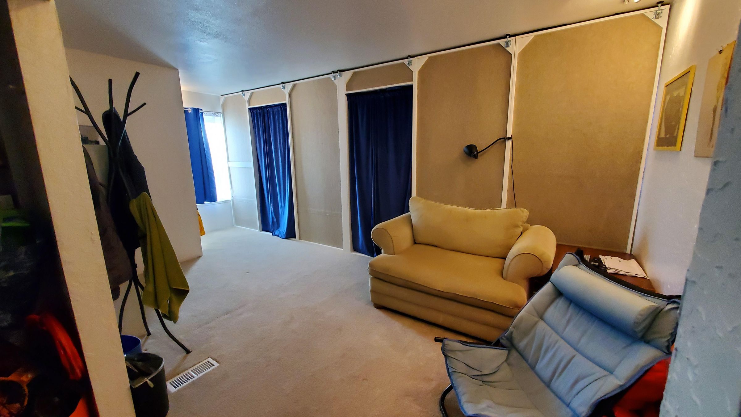 Lightweight Room Dividers, a Temporary Wall for Renters : 13 Steps ...