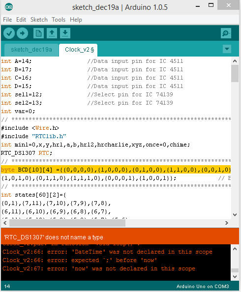 Arduino Digital Clock (With Charlieplexing LEDs, 7 Segment Displays ...