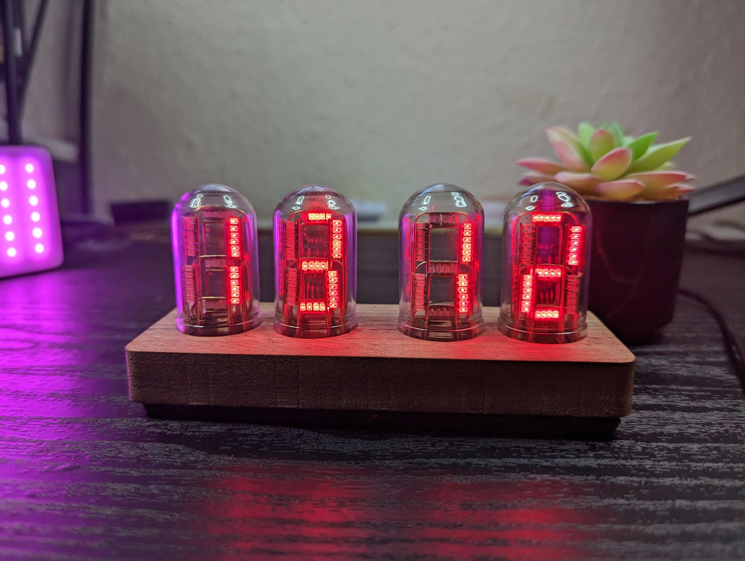 A "Nixie Tube" Style Desk Clock : 12 Steps (with Pictures) - Instructables