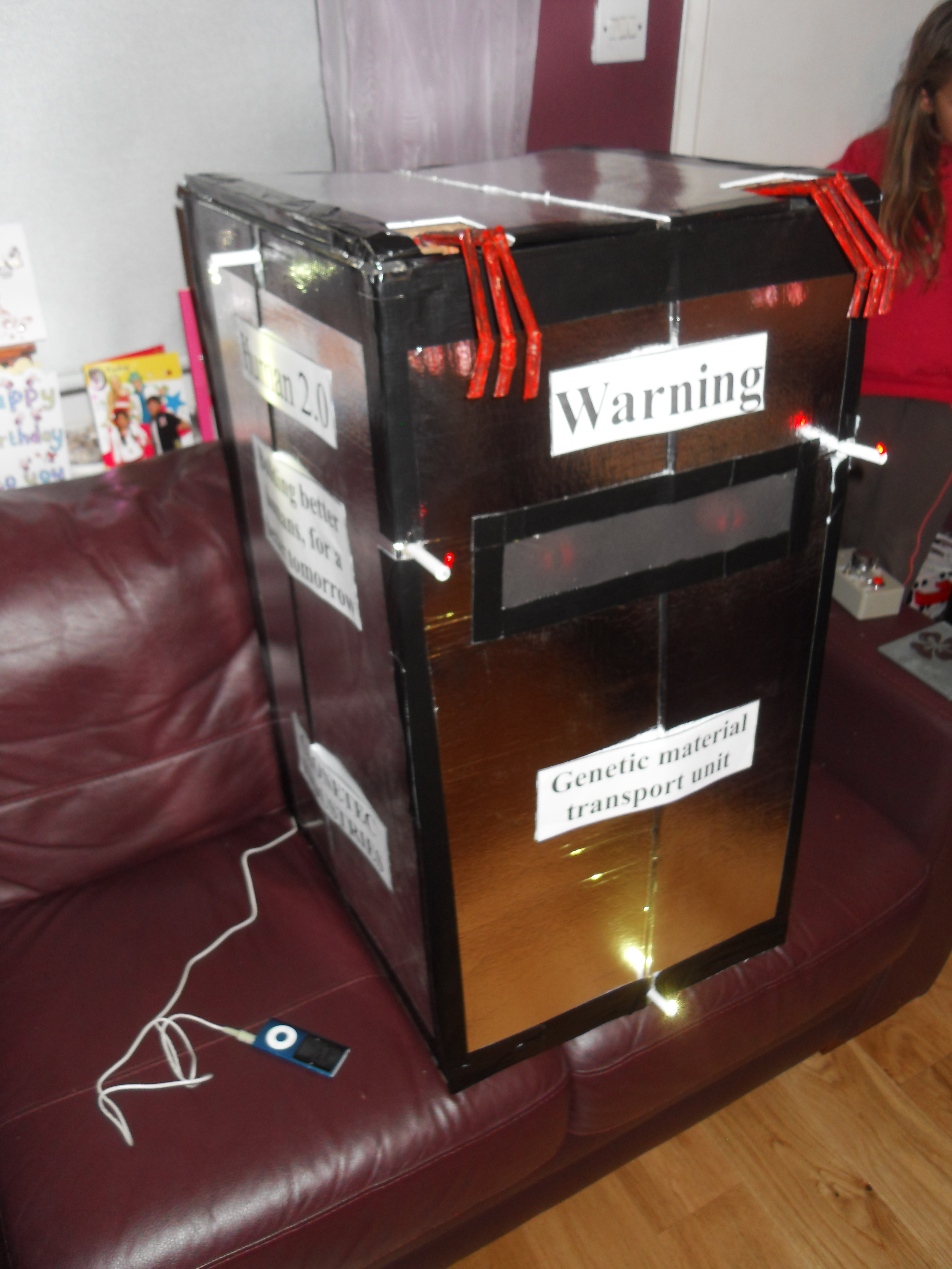 Halloween Robotic Backpack : 5 Steps - Instructables