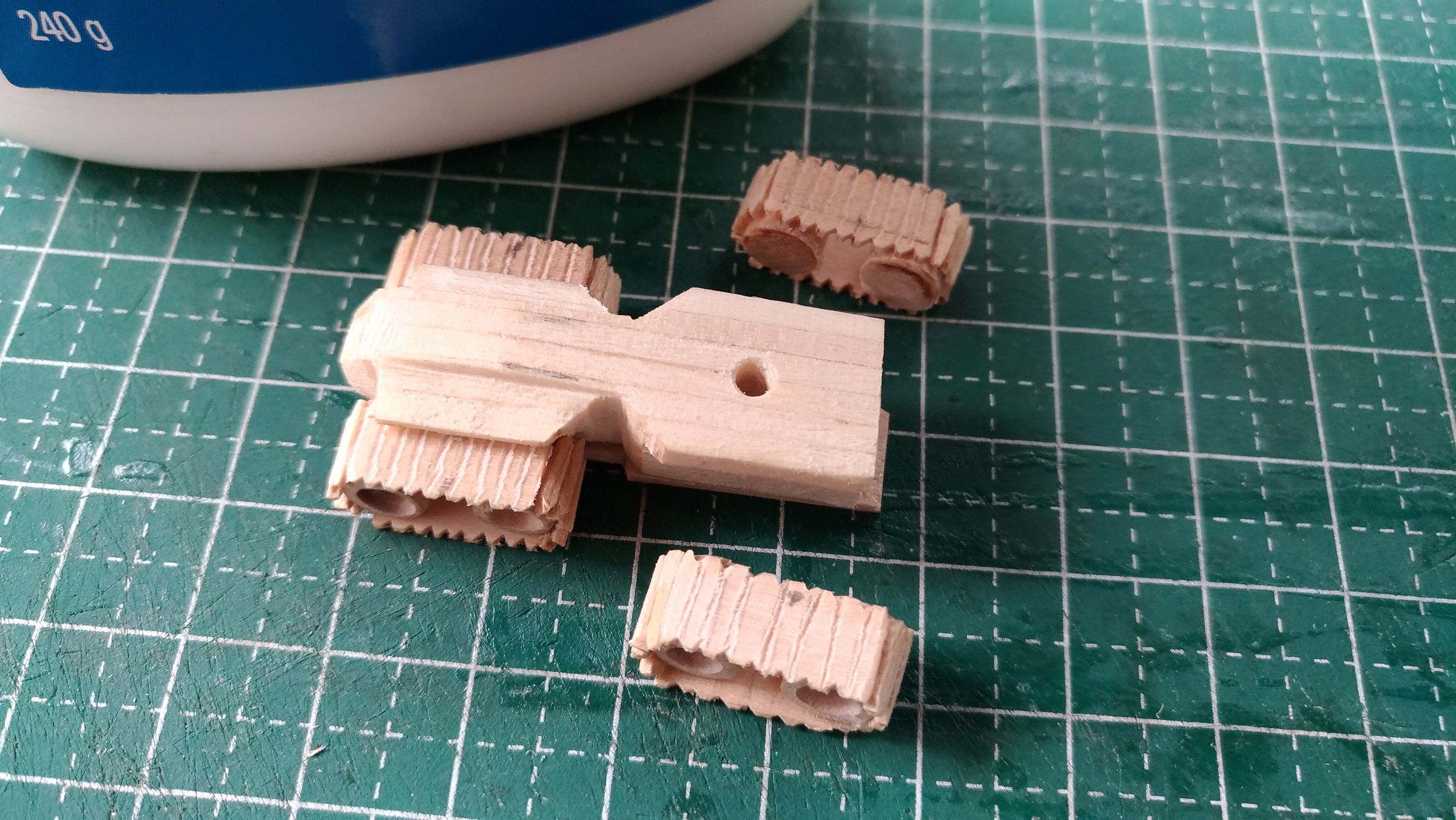 Starcraft 1 Terran Siege Tank Mini Popsicle Stick Model : 5 Steps (with ...