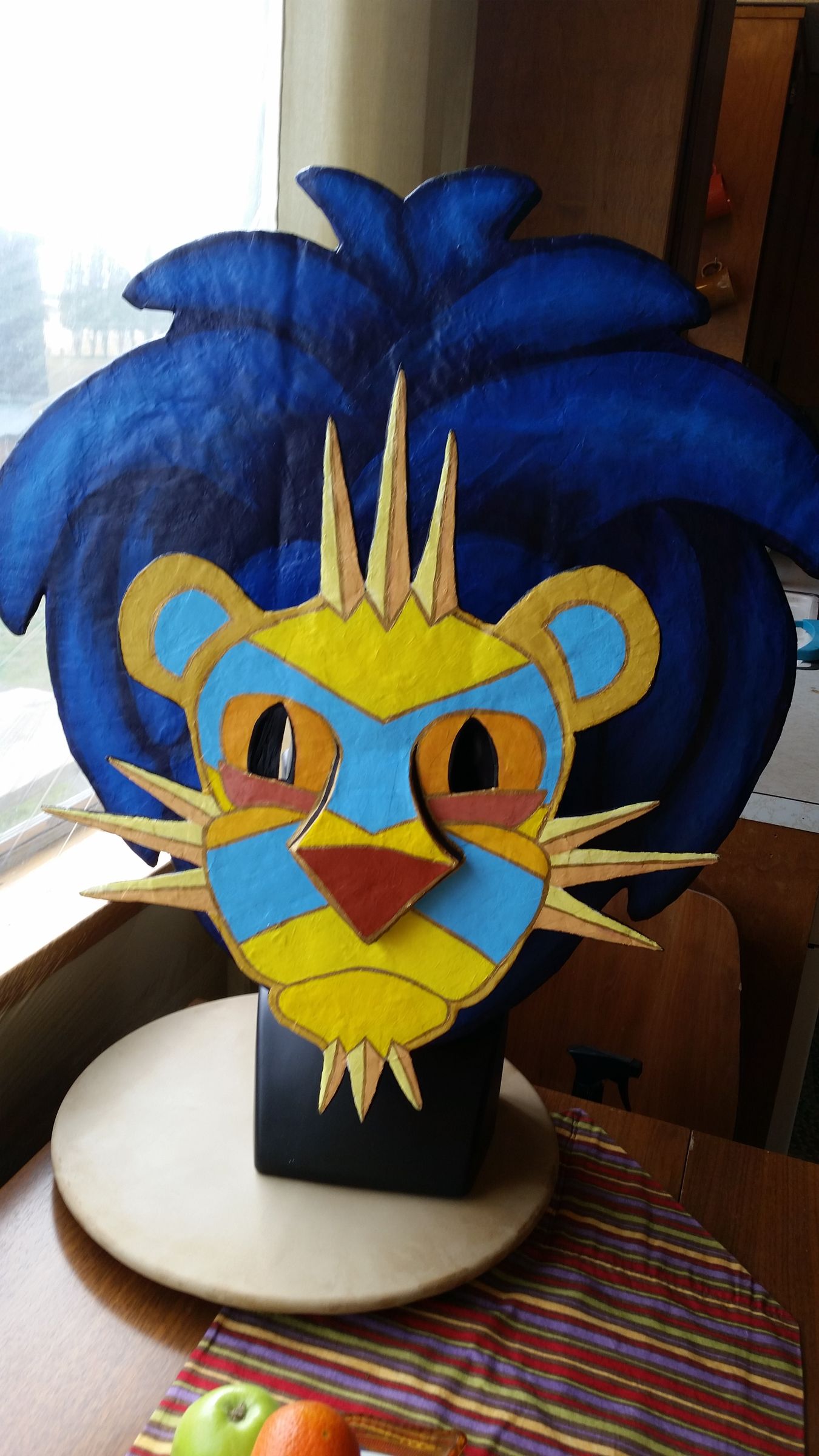 The Lion Thing (paper Mache Mask) : 6 Steps (with Pictures) - Instructables