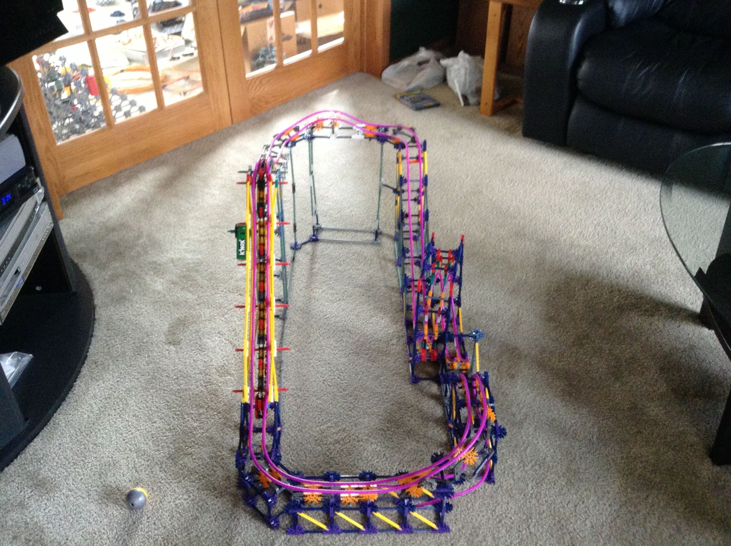 Knex Ball Coaster - Looper - Instructables