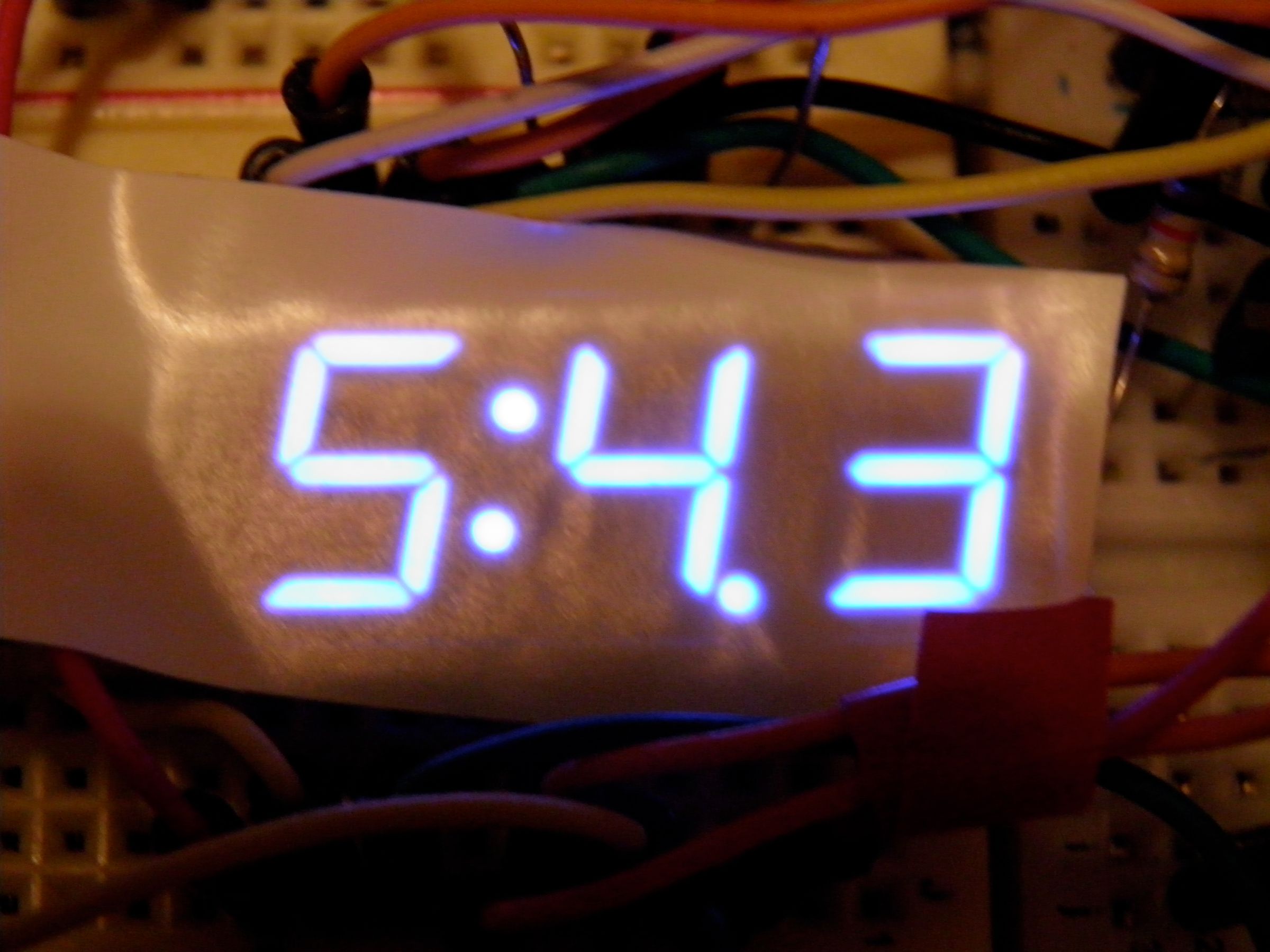 TimeDuino- 7 Segment Arduino Clock (No Shift Registers Needed!) : 14 ...