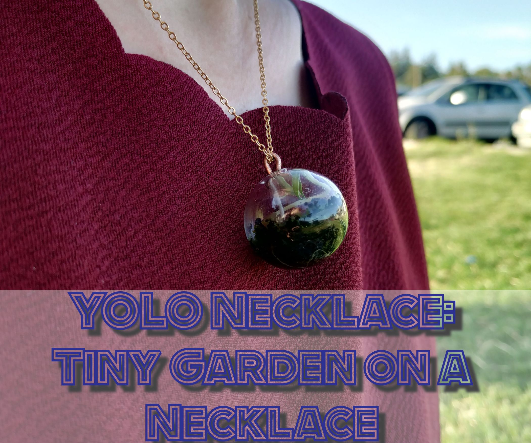 YOLO Necklace - Tiny Garden on a Necklace : 3 Steps (with Pictures ...