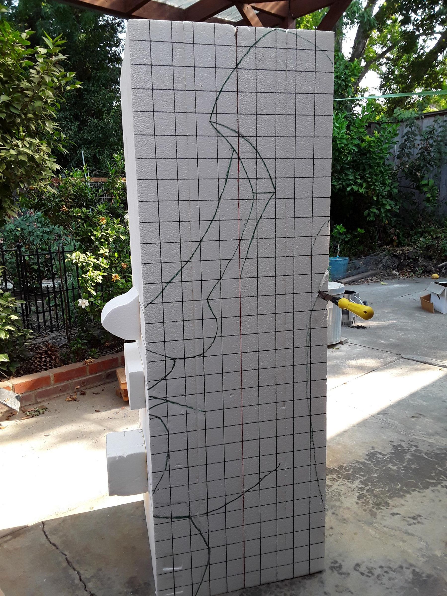 Moai From Recycled Foam : 8 Steps (with Pictures) - Instructables