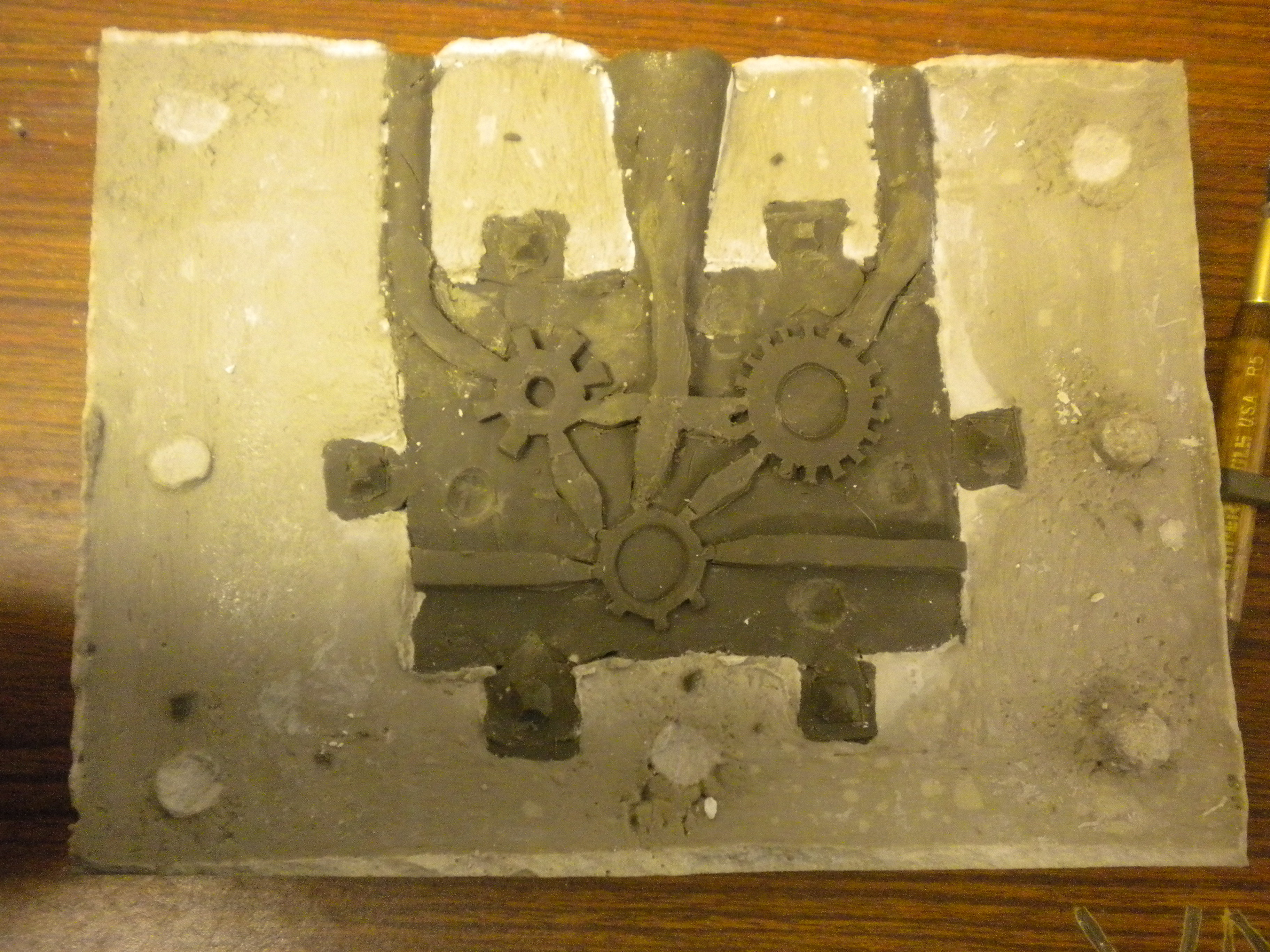 Making a Silicone and Ultracal Matrix Mold : 20 Steps - Instructables