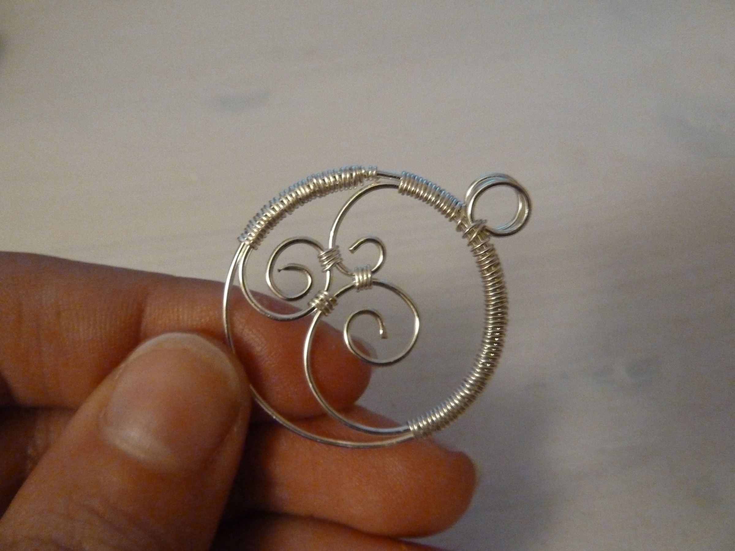 Triple Swirl Wirework Pendant : 17 Steps (with Pictures) - Instructables