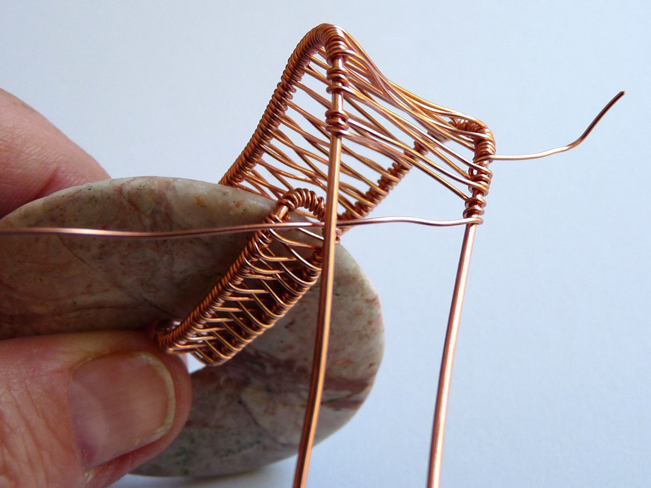 Woven Wire Bail Gemstone Pendant : 24 Steps (with Pictures) - Instructables