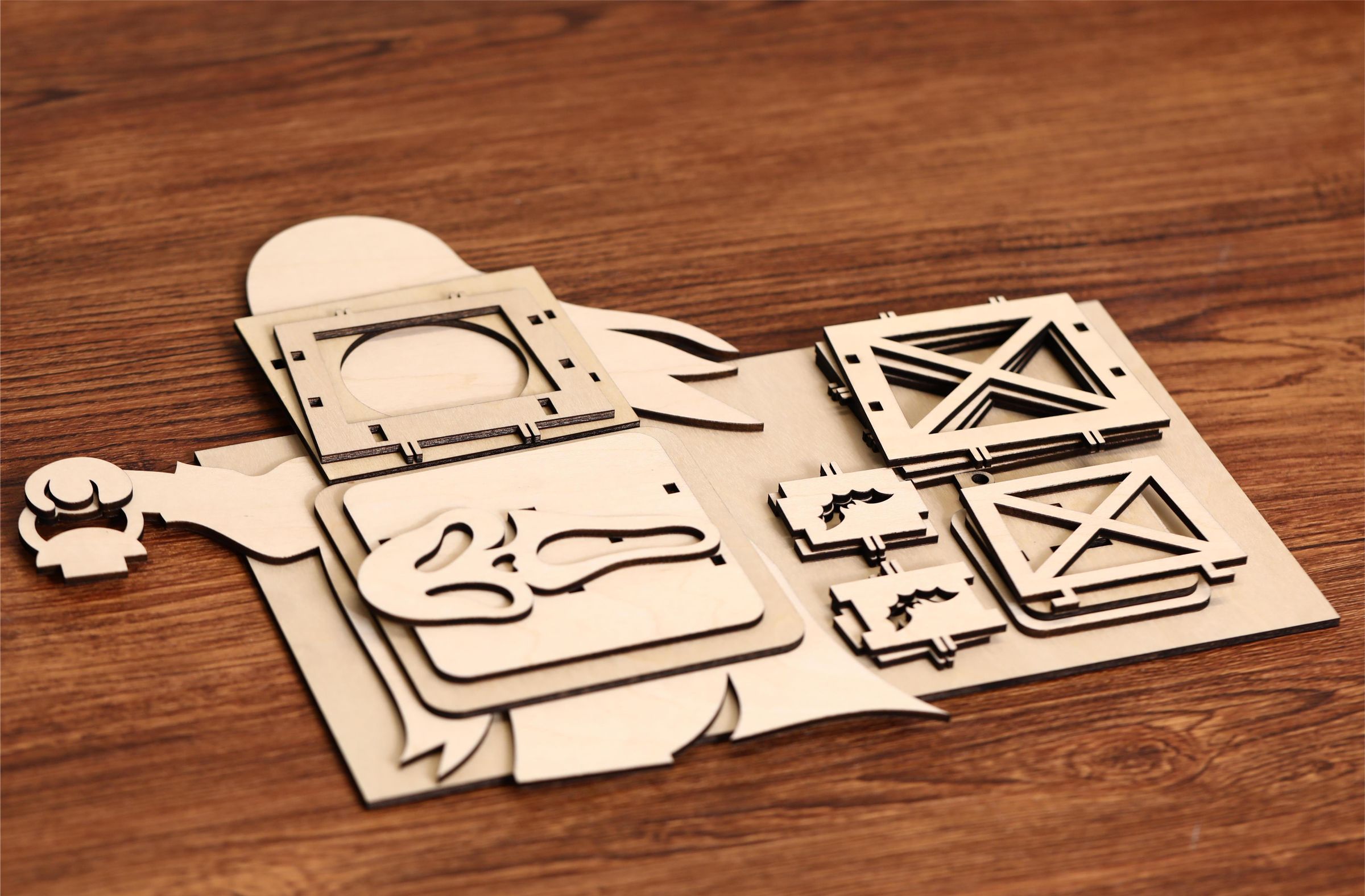 Glow Ghost Lantern | Laser Cut, Halloween, Desk Decor : 5 Steps (with ...