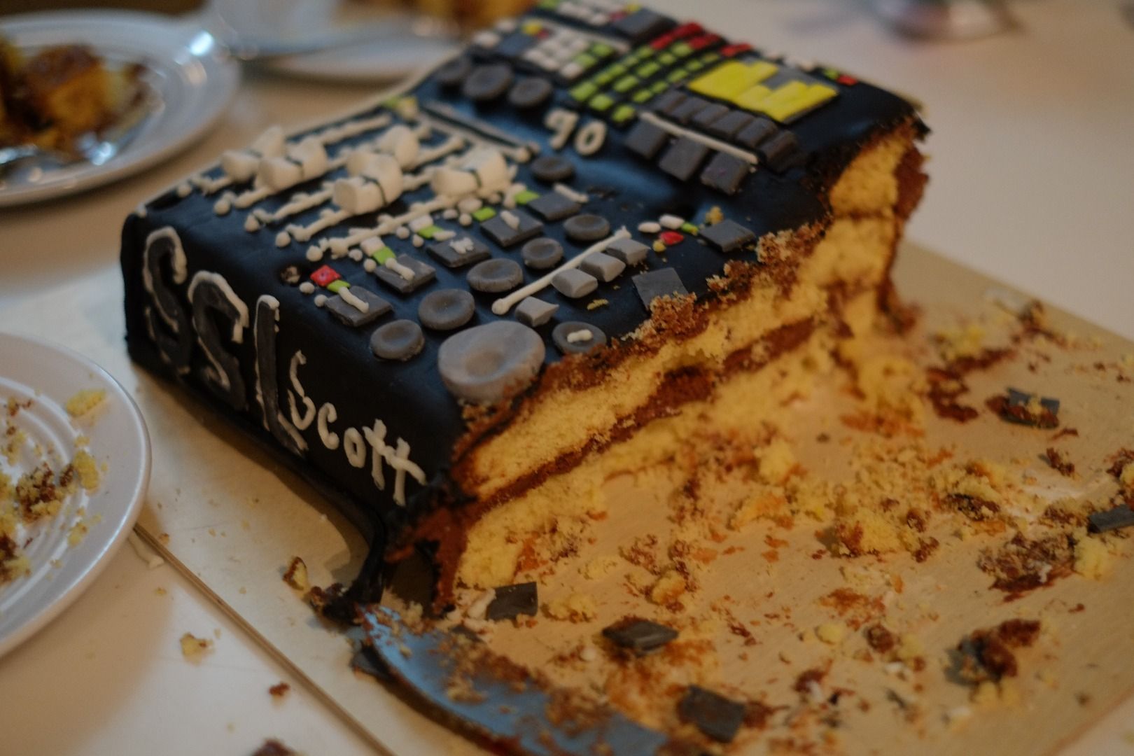 Soundboard Cake With Working Volt Meters : 12 Steps (with Pictures ...