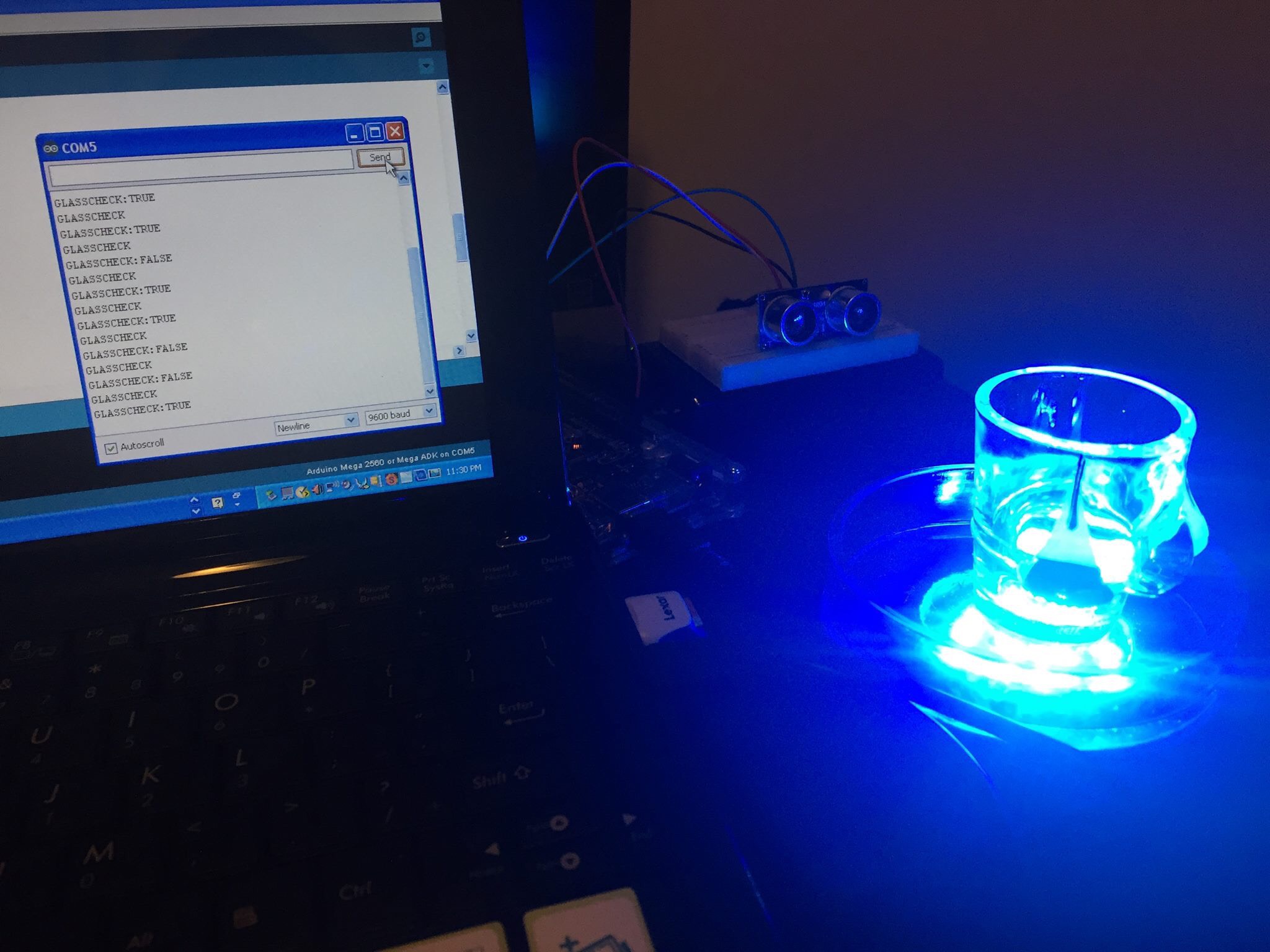 Simple Ultrasonic Distance Sensor Module Demo : 4 Steps (with Pictures ...
