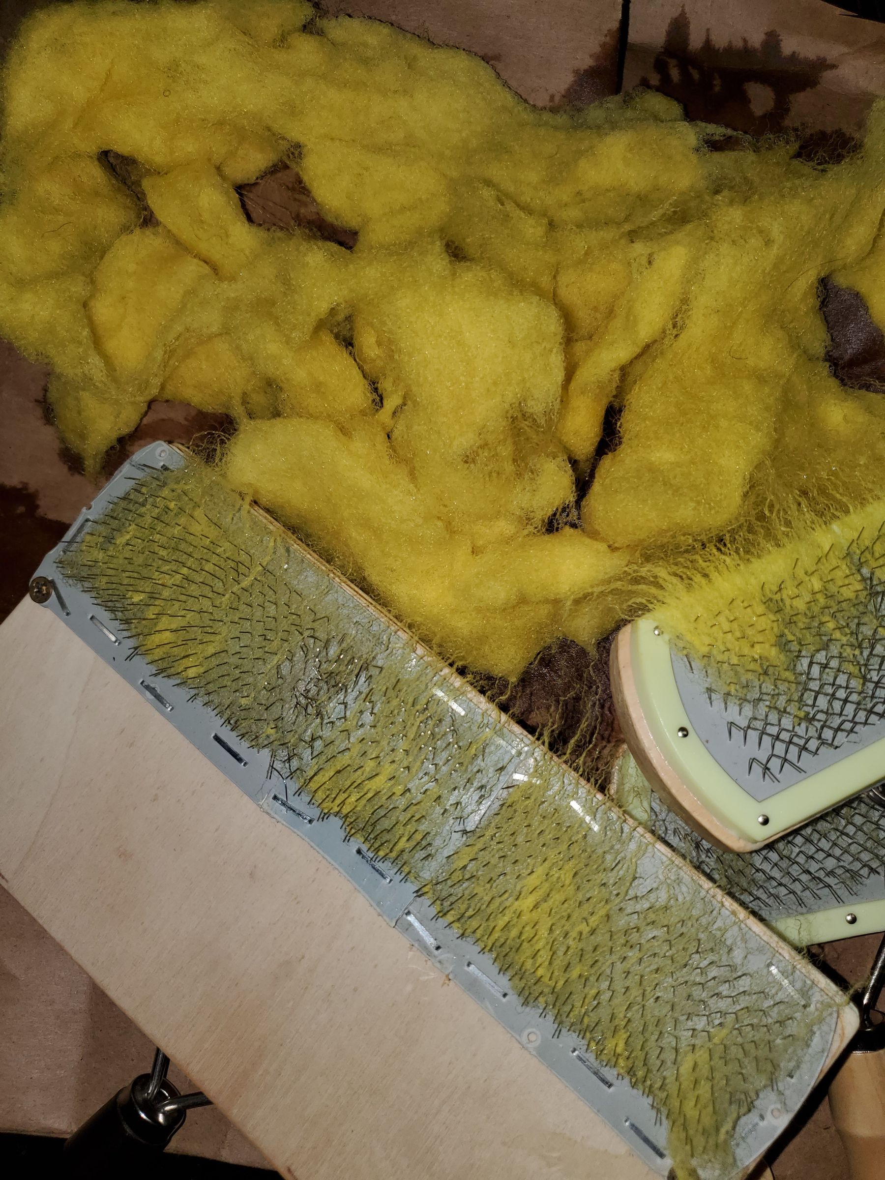 How to Process Card and Dye Raw Wool : 12 Steps (with Pictures ...