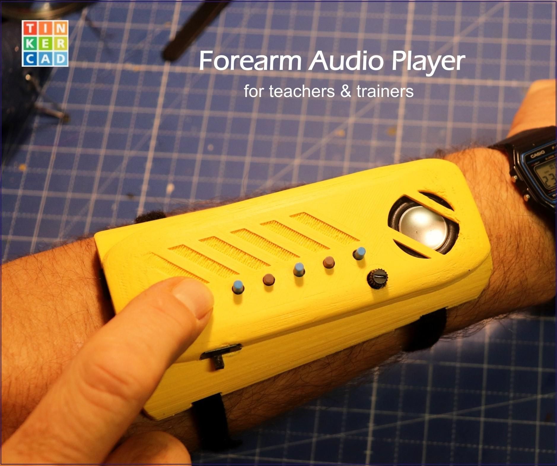 Forearm Audio Player for Teachers : 7 Steps (with Pictures) - Instructables