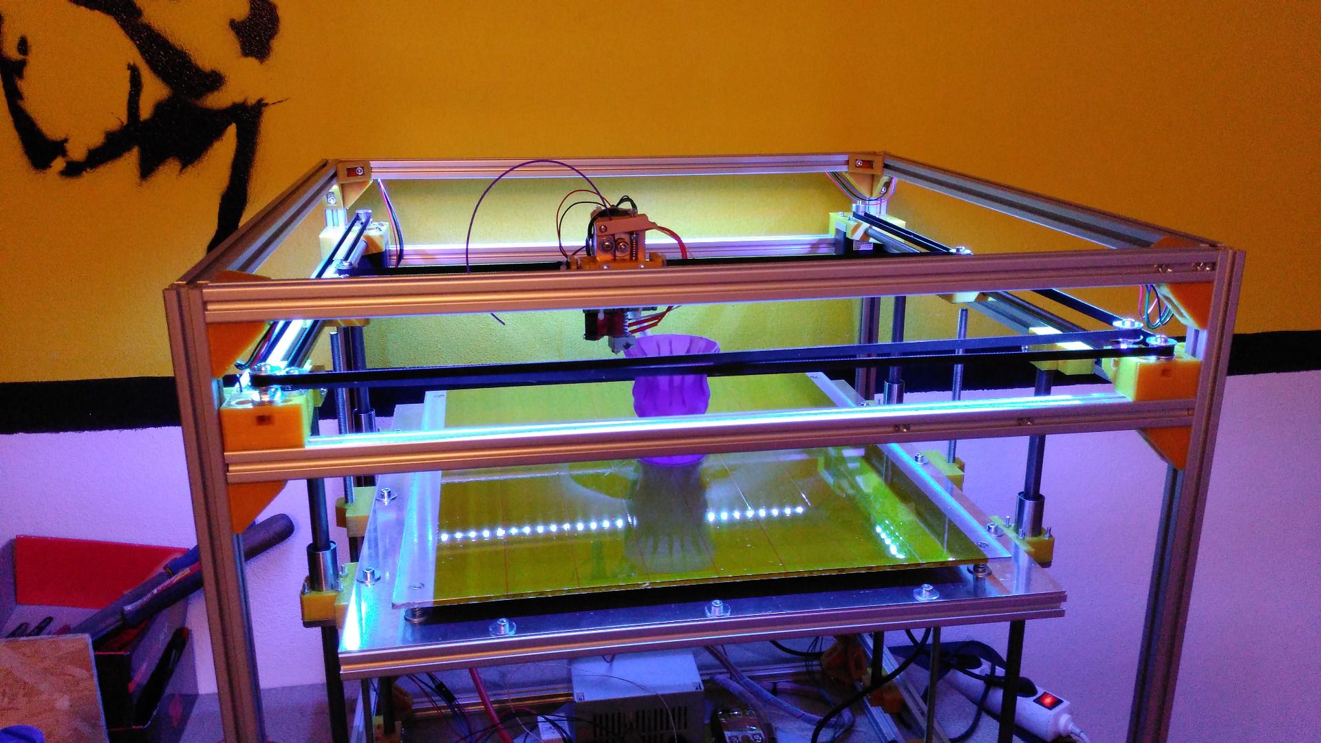 Vulcanus MAX - CoreXY Aluminum Frame 3D Printer Scale UP : 12 Steps ...