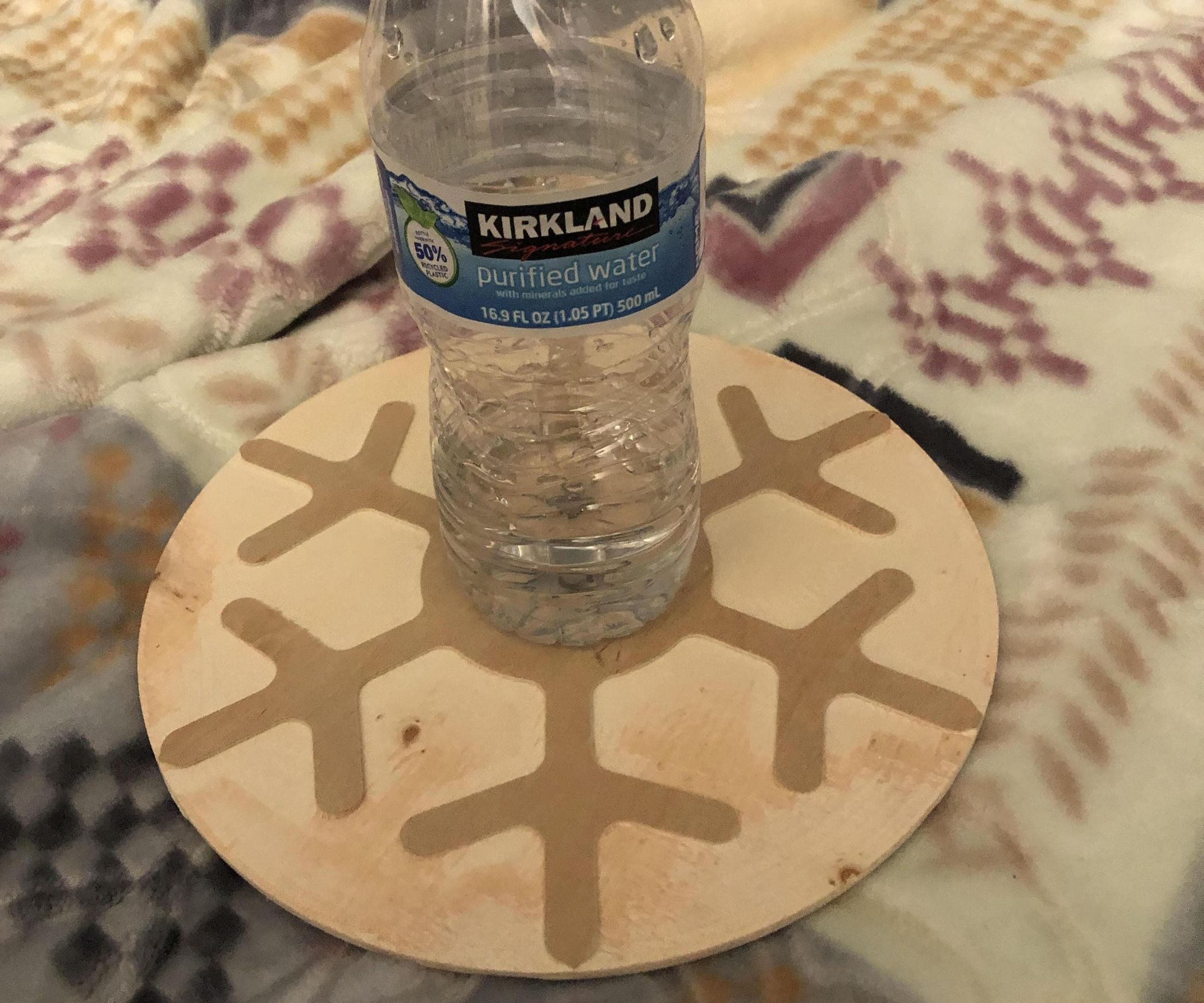 CNC Holiday Snowflake Drink Coasters : 11 Steps (with Pictures ...