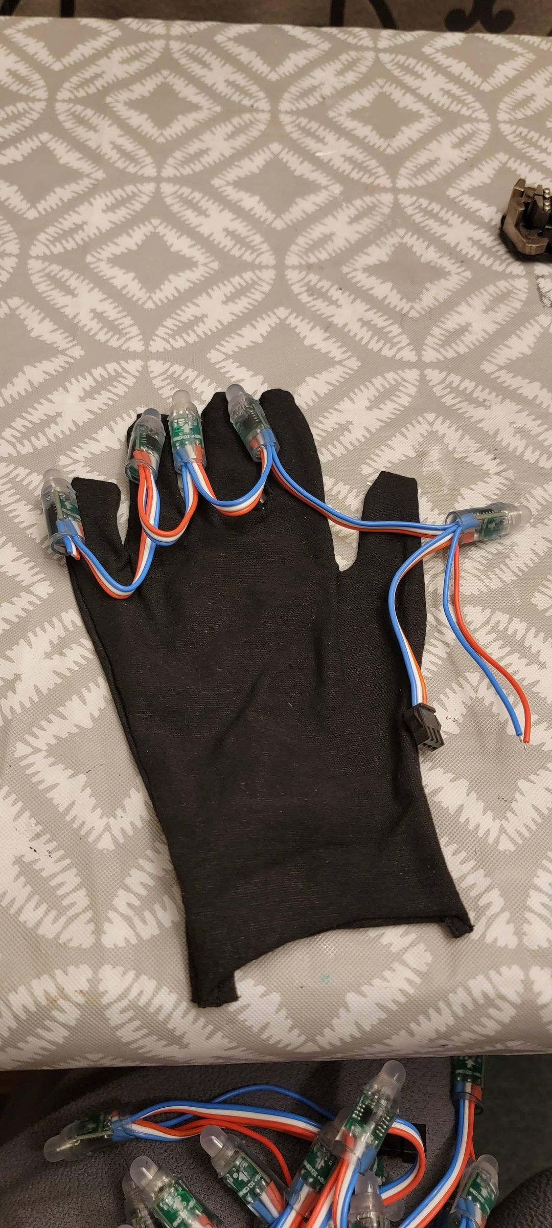 Weird But Fun Fingertip Neopixel Micro:bit Gloves - Wearable Tech Tutorial : 10 Steps (with ...