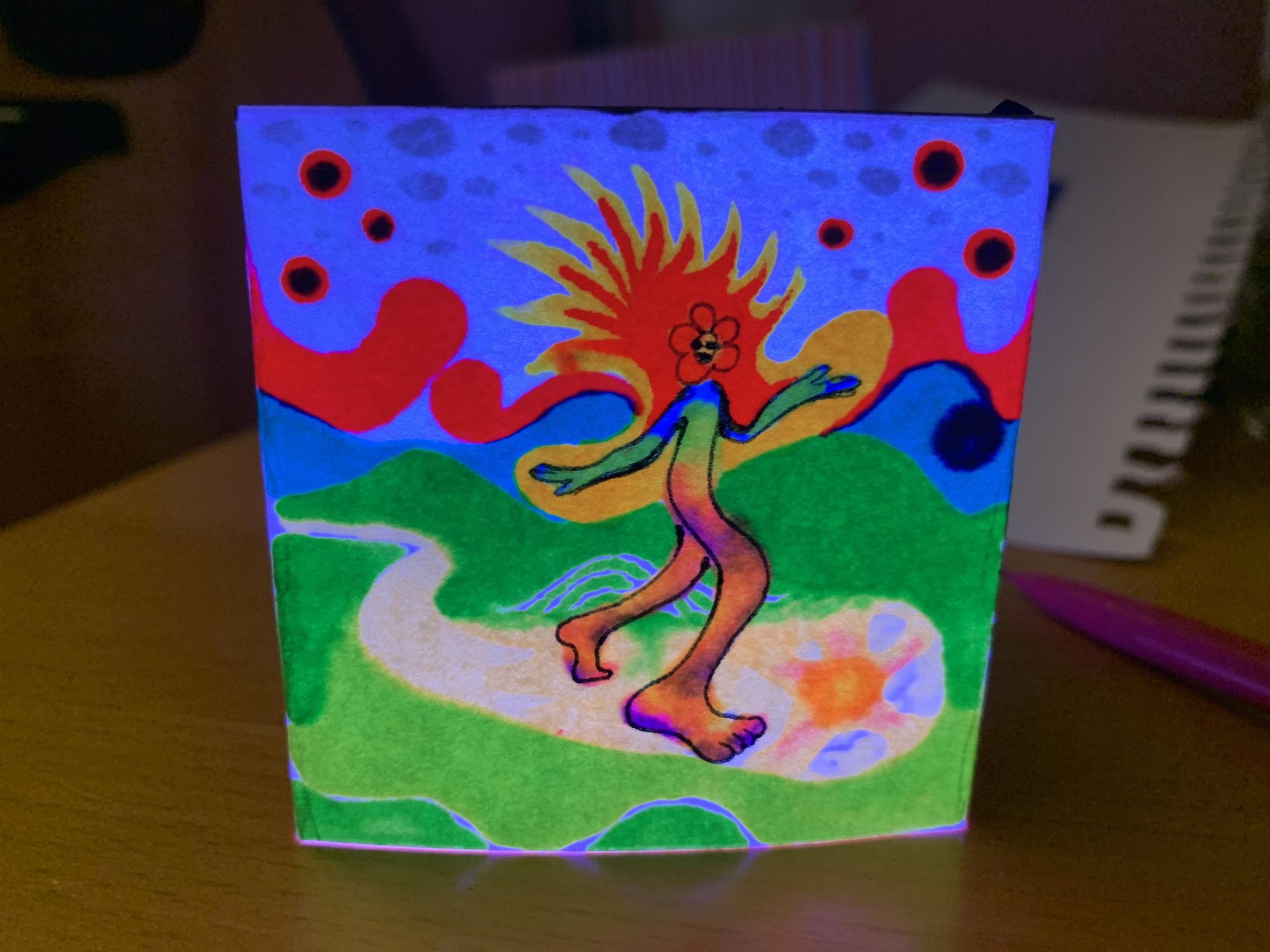 Clap Light That Illuminates Drawing Using CPX & Makecode : 4 Steps ...