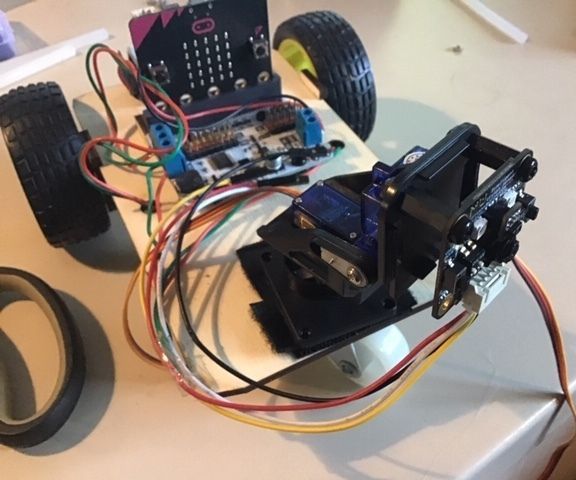 Micro:bit MU Vision Sensor - Installed on Smart Car : 5 Steps ...