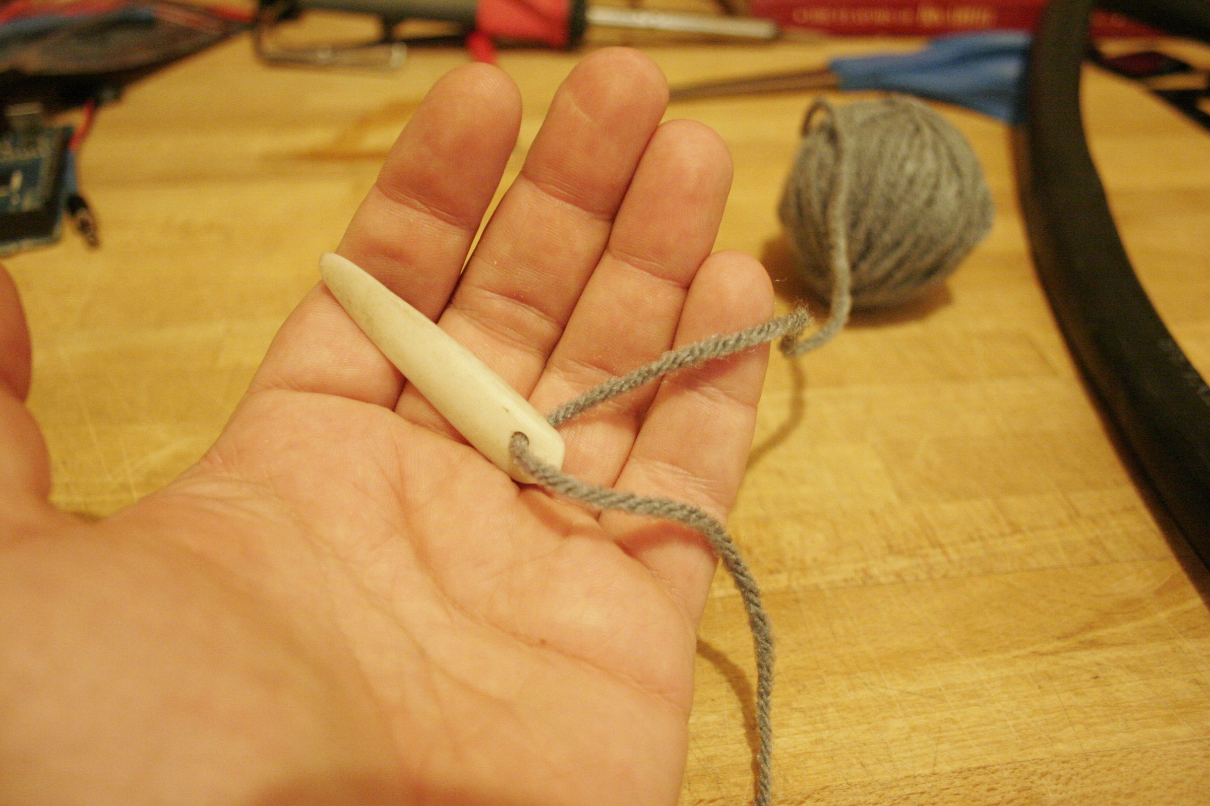 Carve a Bone Needle for Naalbinding : 6 Steps - Instructables