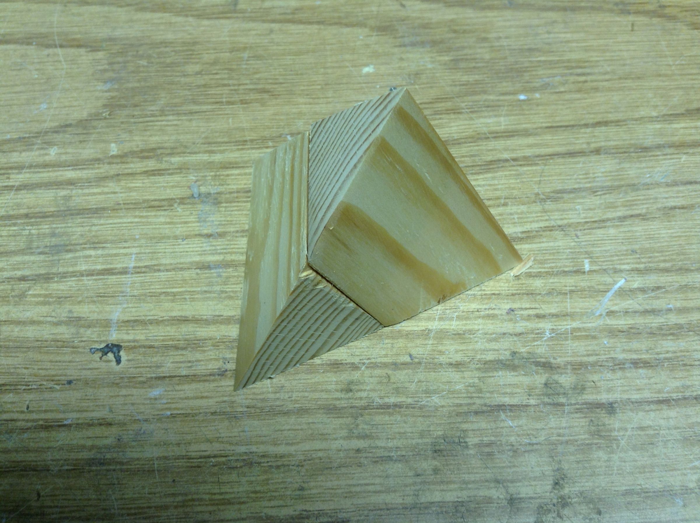 Two Piece Wooden Pyramid Puzzle : 4 Steps - Instructables